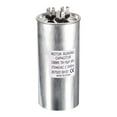 Uxcell Motor Start Capacitor, 70/10uF 370VAC 440VAC, CBB65 Circular Run Capacitor for Air ...