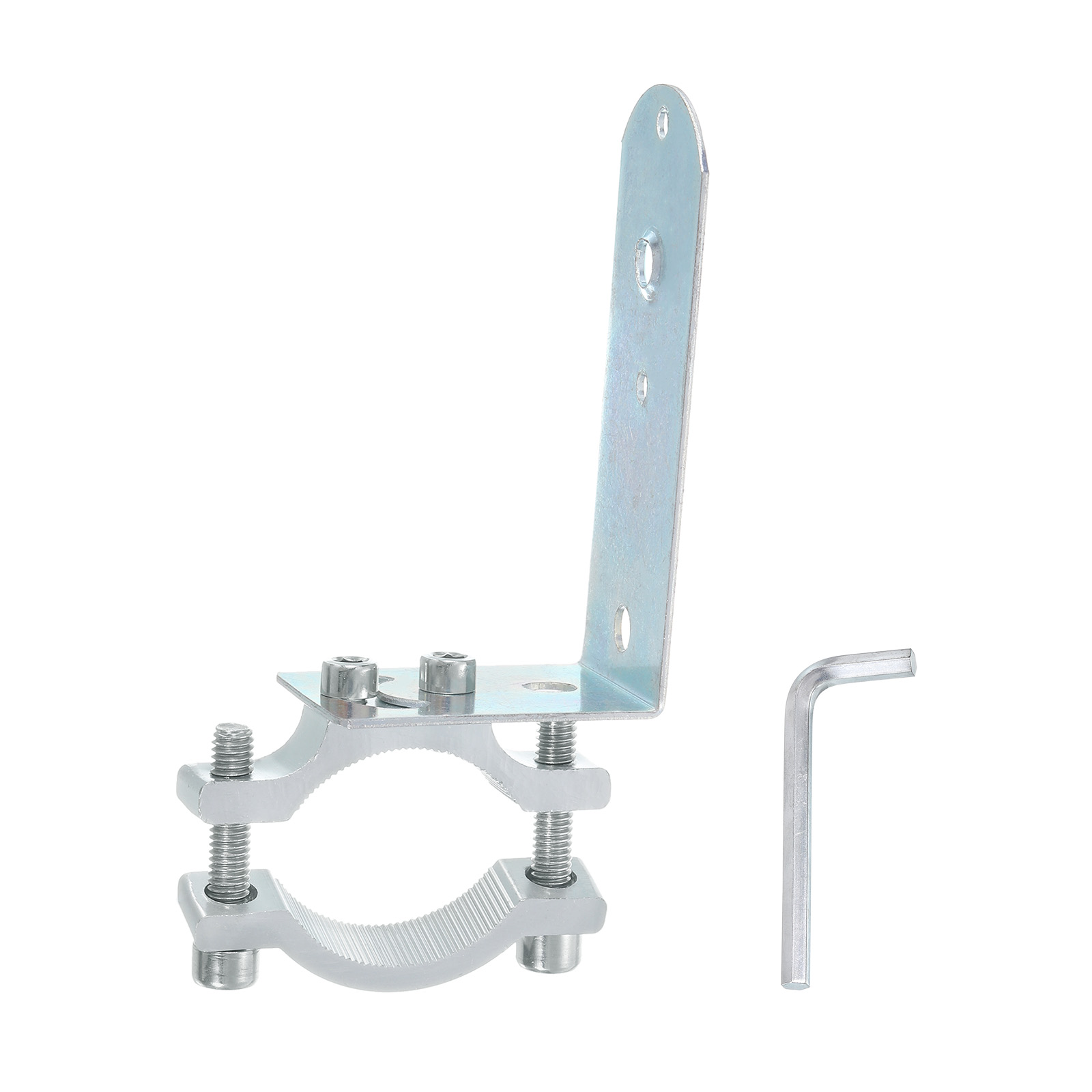 Uxcell Motorcycle Tube Clamp, Mount Brackets with 57mm L Holder for 18 ...