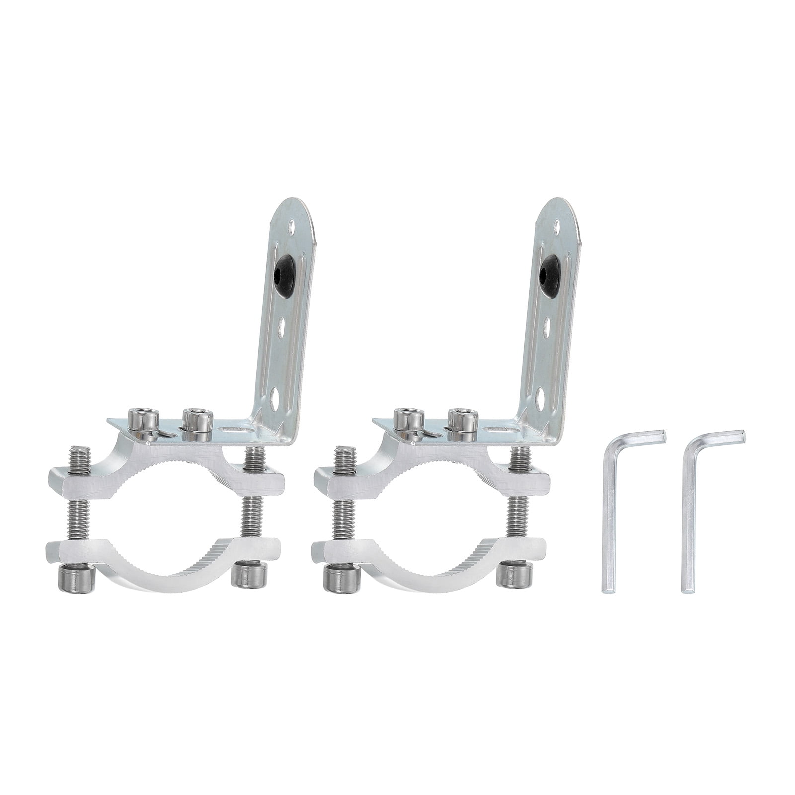 Uxcell Motorcycle Tube Clamp, Mount Brackets with 60mm L Holder for 18 ...