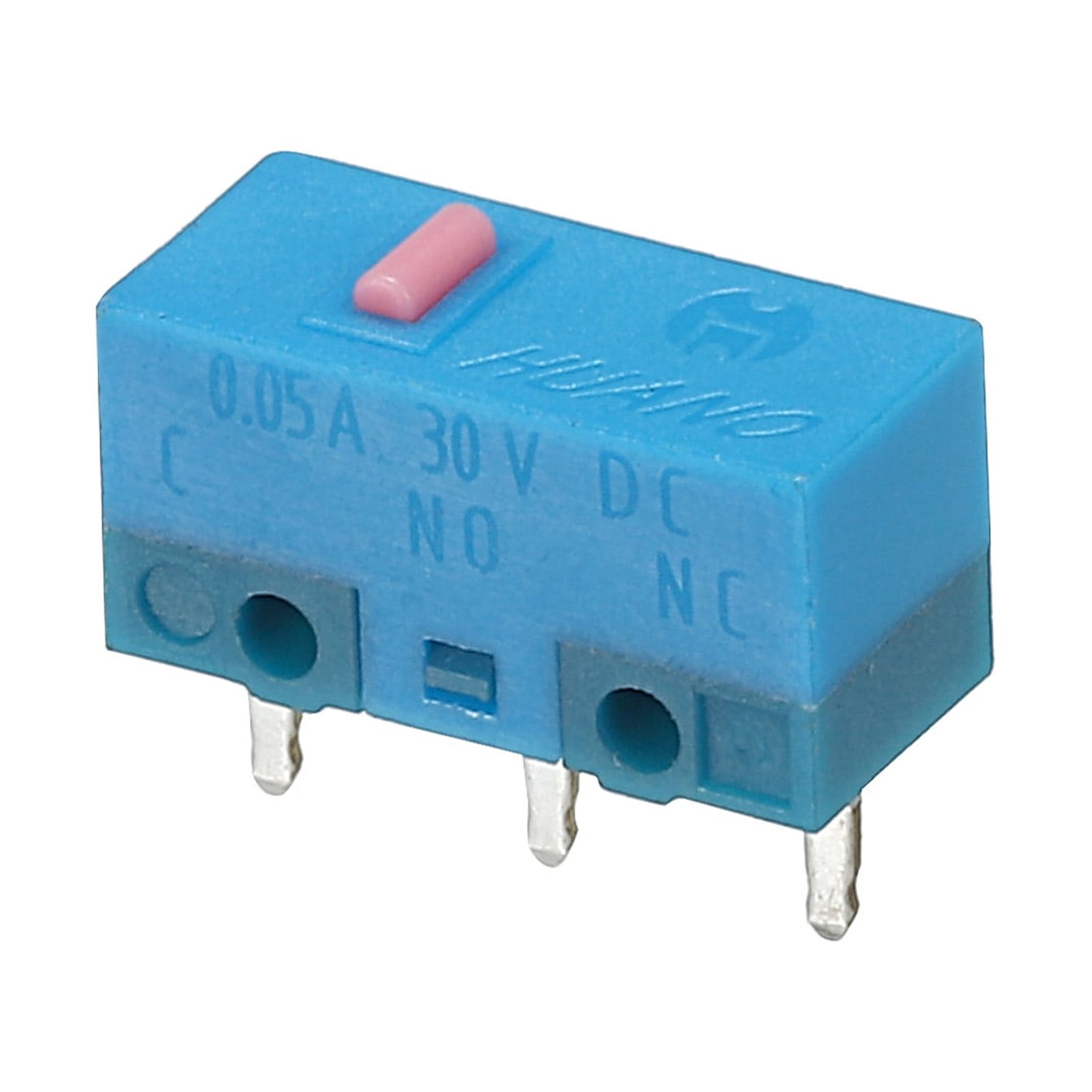 Uxcell Mouse Micro Switch 0.78N 8000W Time 3 Pins Pink Toggle Shaft ...