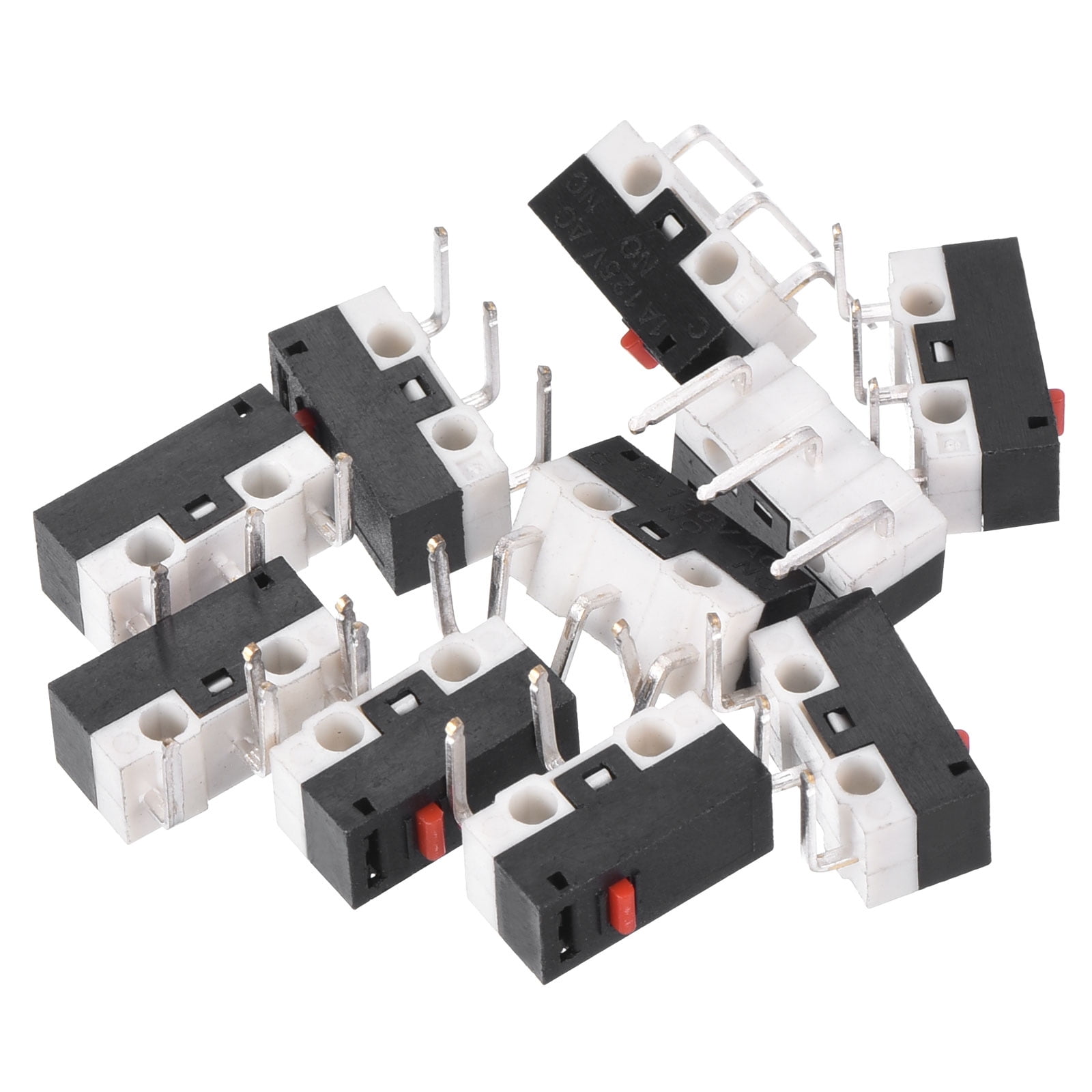 Uxcell Mouse Micro Switch 125V 1A 50W Time Right 3 Pins Micro Switches ...