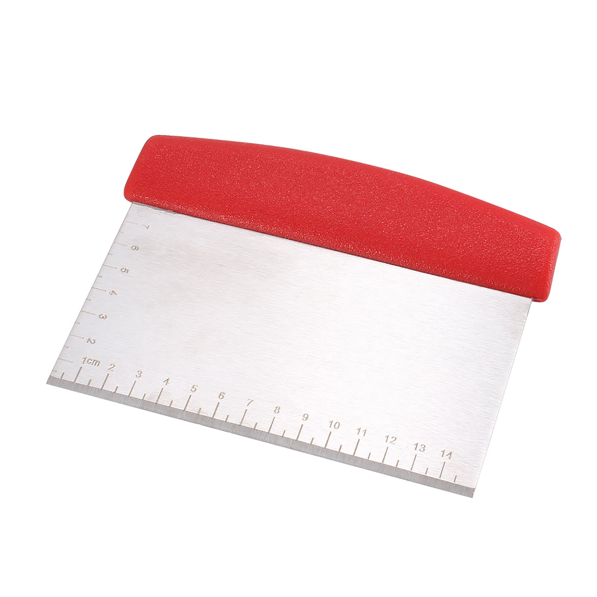 Uxcell Stainless Steel Bench Utensil, Multi-Purpose Pizza Dough Scraper ...