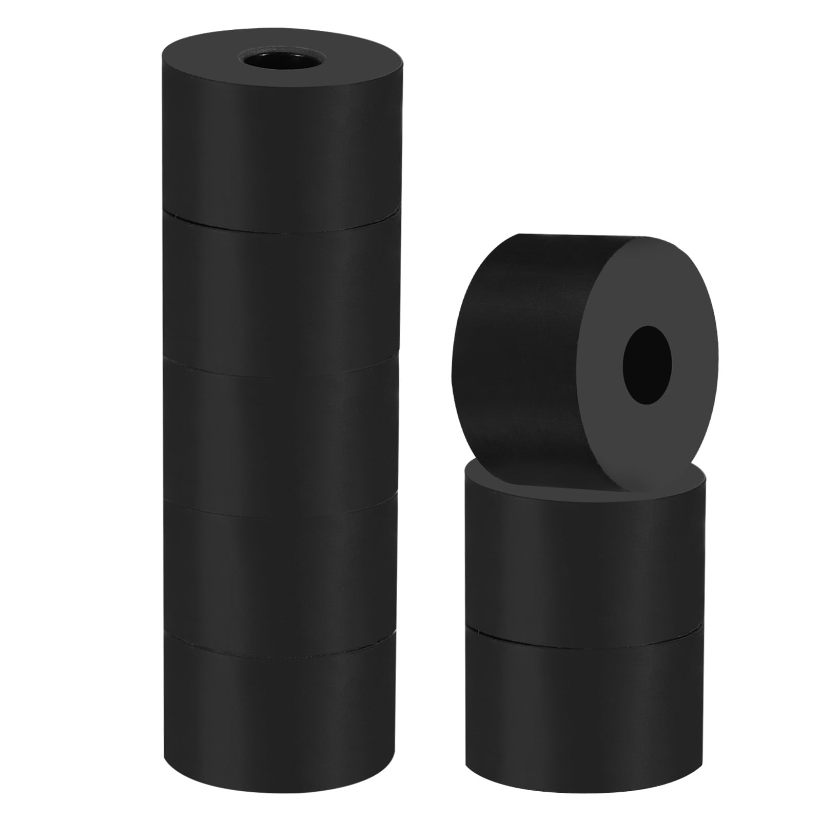 Uxcell Multi Purpose Rubber Spacer, 1.4" OD x 25/64" ID x 0.8 ...