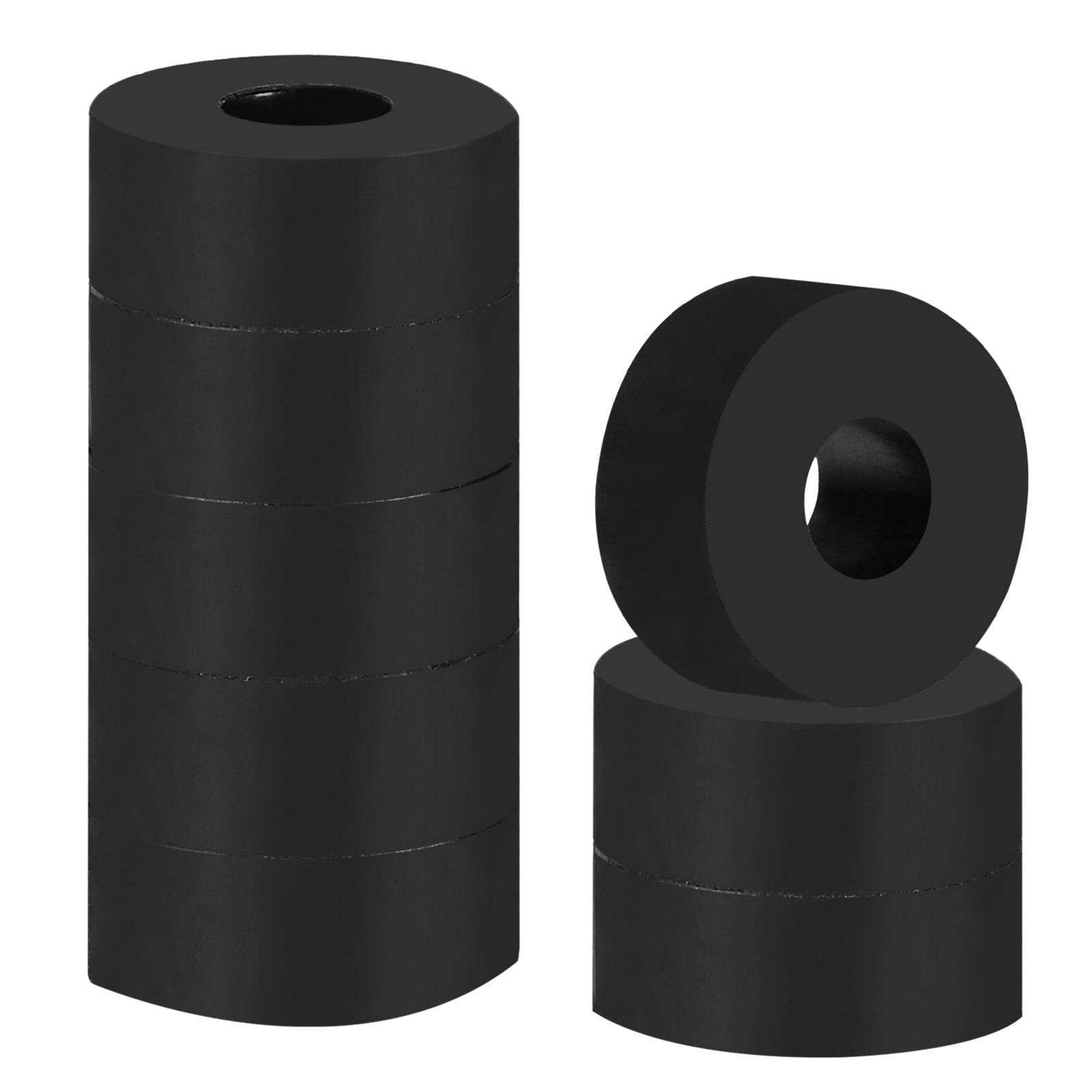 Uxcell Multi Purpose Rubber Spacer, 1" OD x 25/64" ID x 0.4" Thickness ...