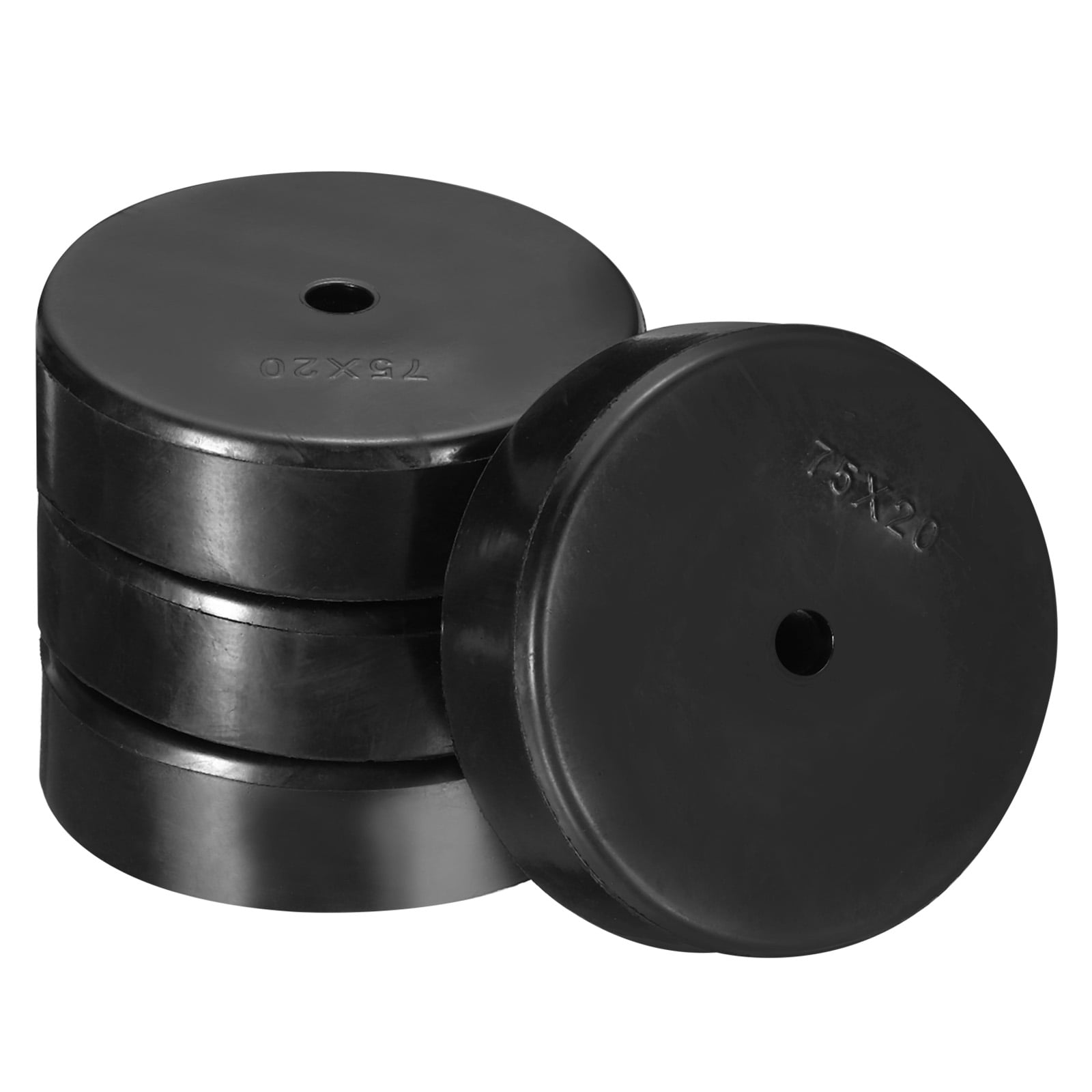Uxcell Multi Purpose Rubber Spacer, 3" OD x 5/16" ID x 0.8" Thickness ...