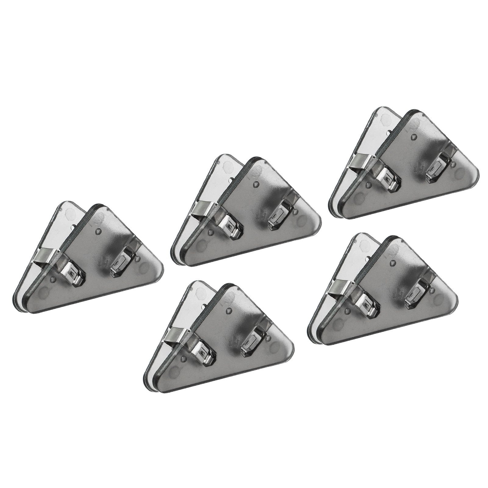 Uxcell Multifunction Document Clip,5Pack Triangular Clip for Book Page ...