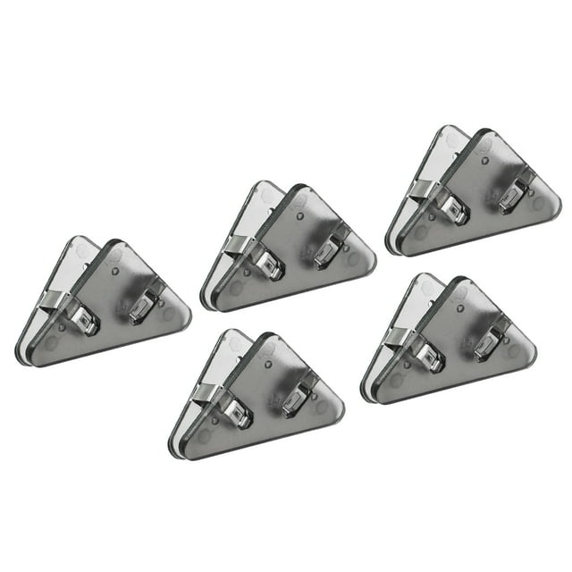 Uxcell Multifunction Document Clip,5Pack Triangular Clip for Book Page ...