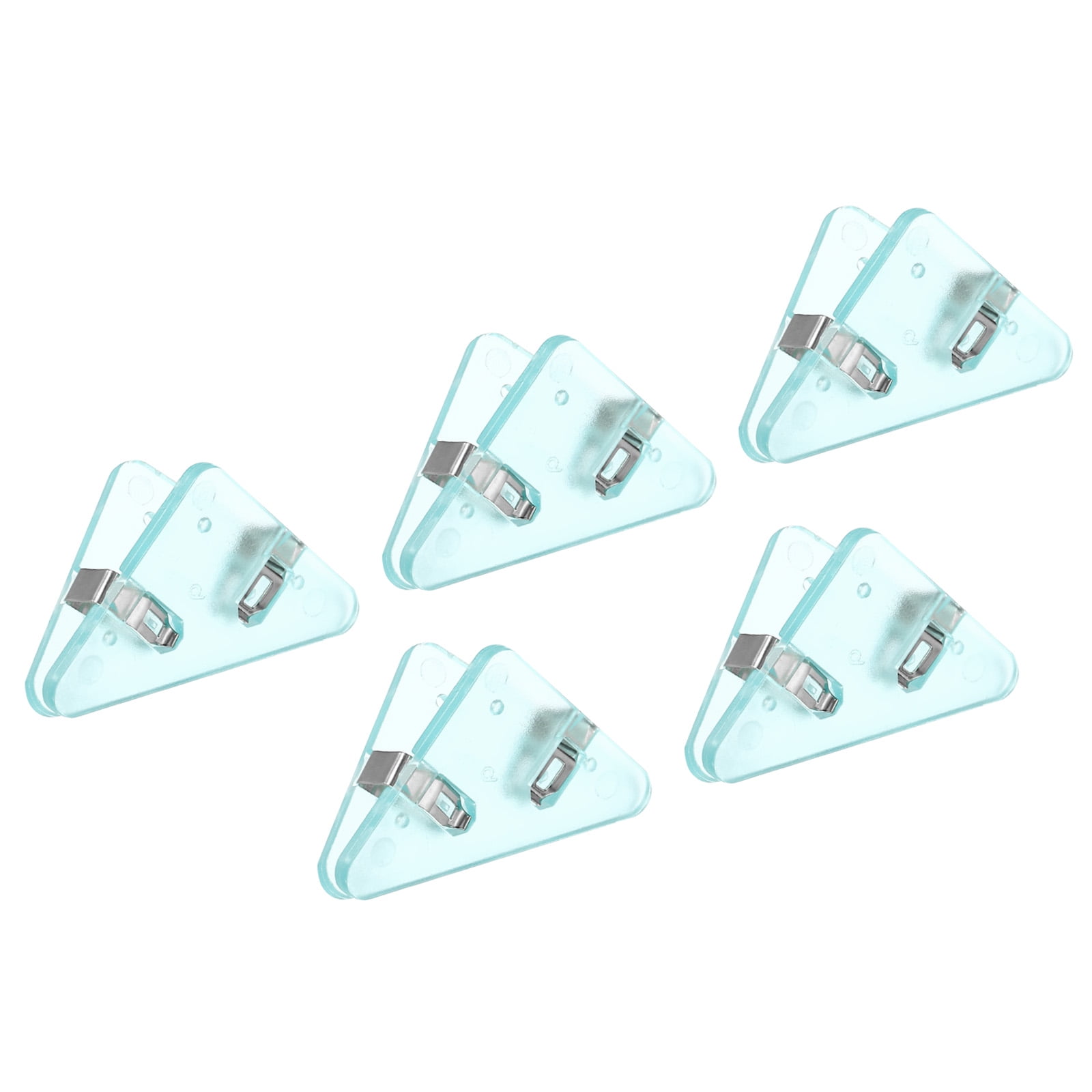 Uxcell Multifunctional Document Clip,5Pack Triangular Clip for Book ...