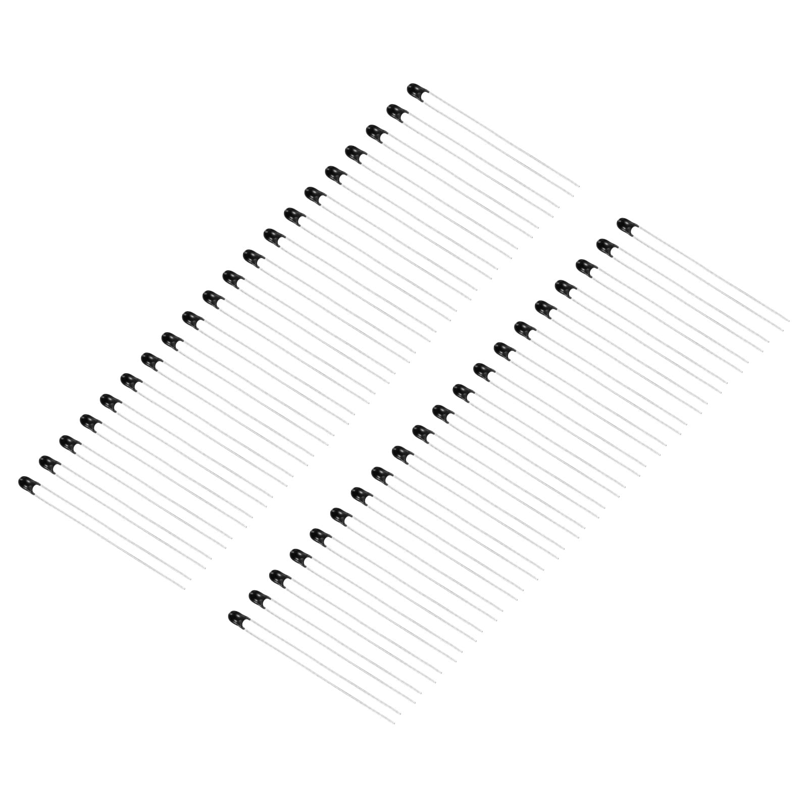 Uxcell NTC Thermistors Resistors, 60Pcs 2.5K Ohm 3950 5% Accuracy High ...