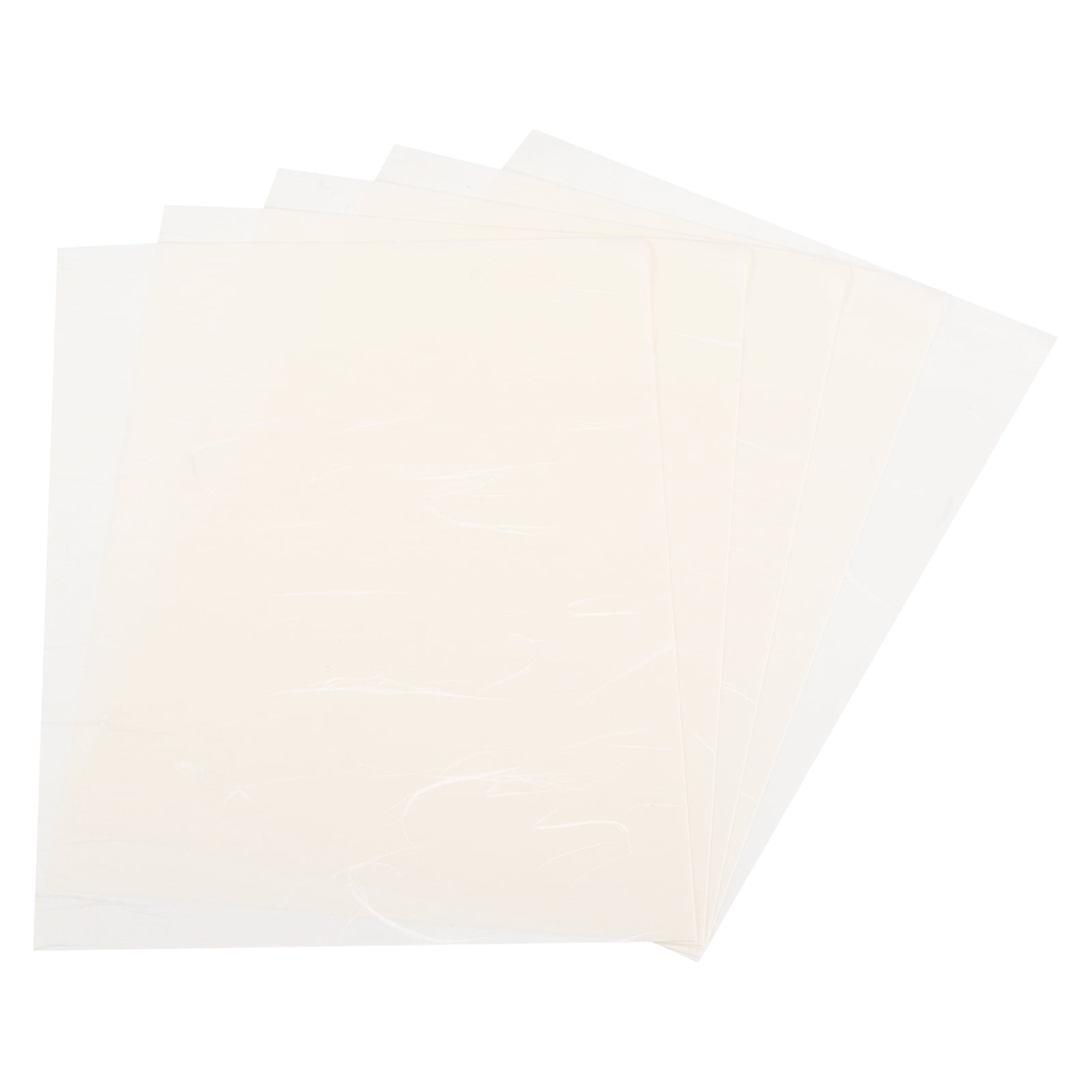 Uxcell Natural Fiber Mulberry Paper Sheets Tissue Washi Paper Design ...