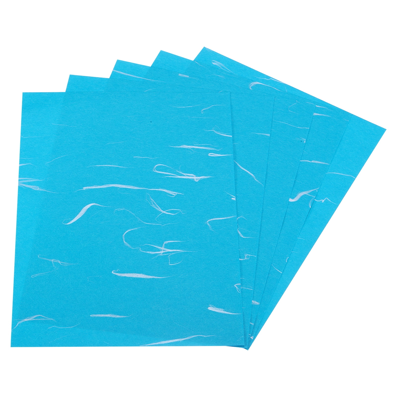 Uxcell Natural Fiber Mulberry Paper Sheets Tissue Washi Paper Design ...