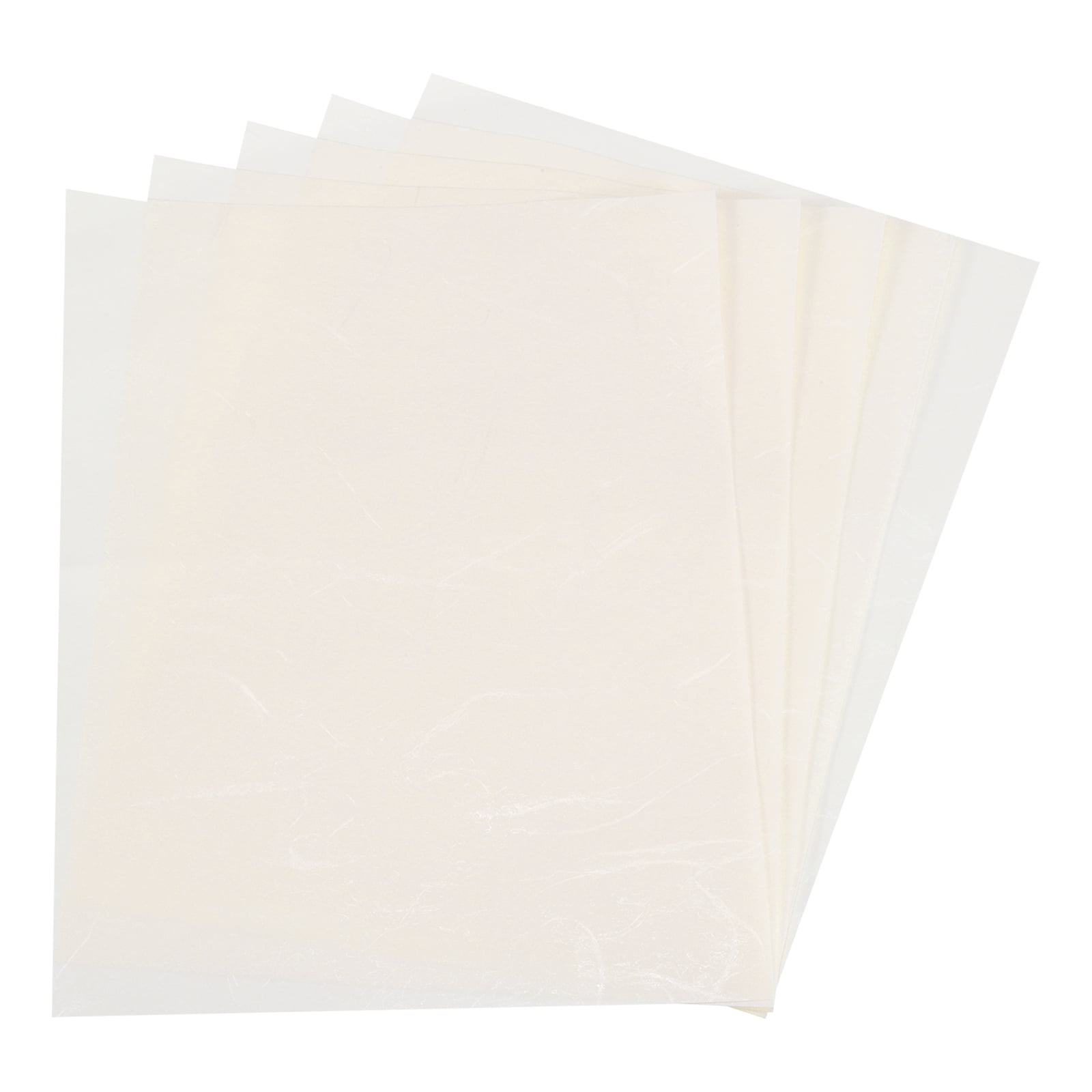 Uxcell Natural Fiber Mulberry Paper Sheets Tissue Washi Paper Design ...