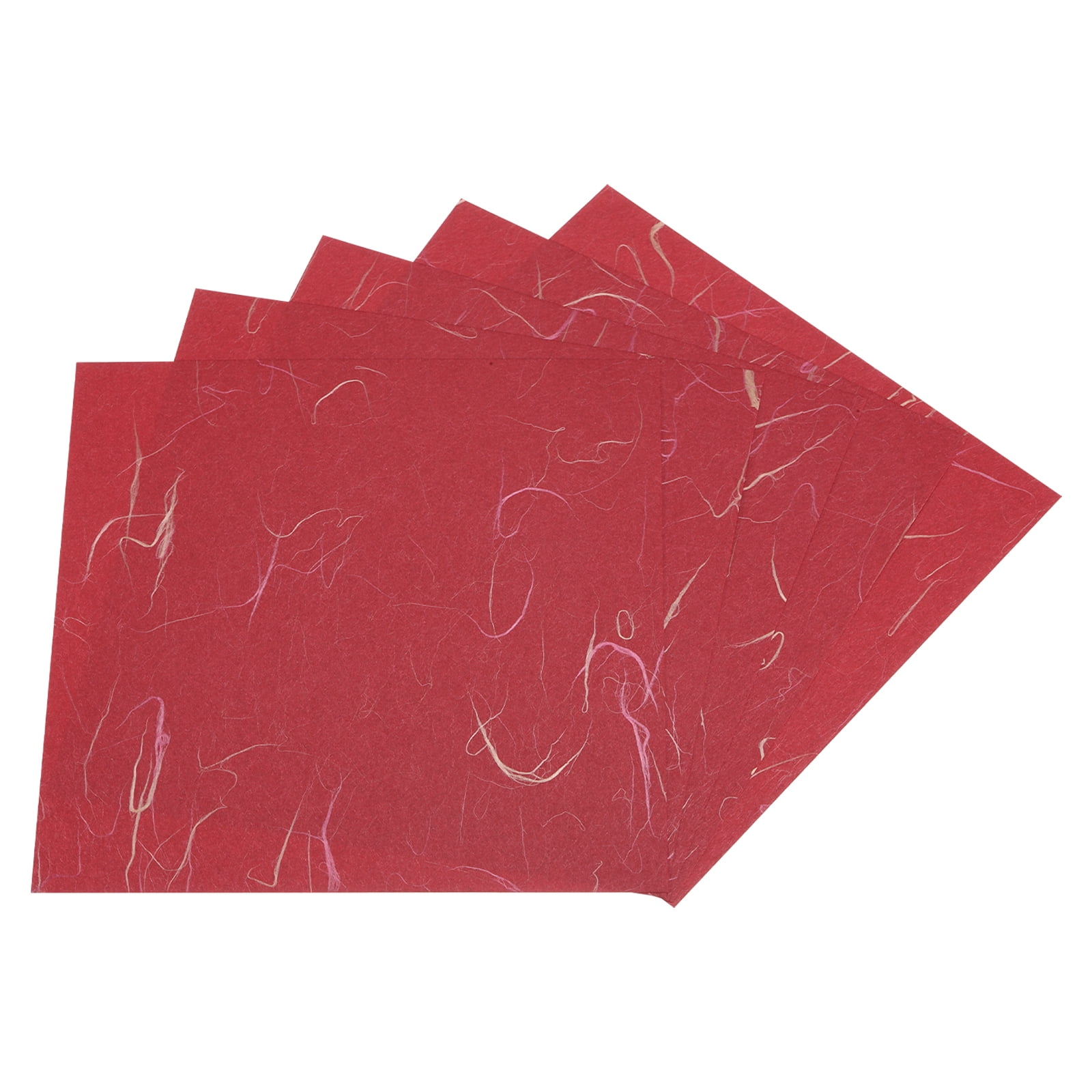 Uxcell Natural Fiber Mulberry Paper Sheets Tissue Washi Paper Design ...