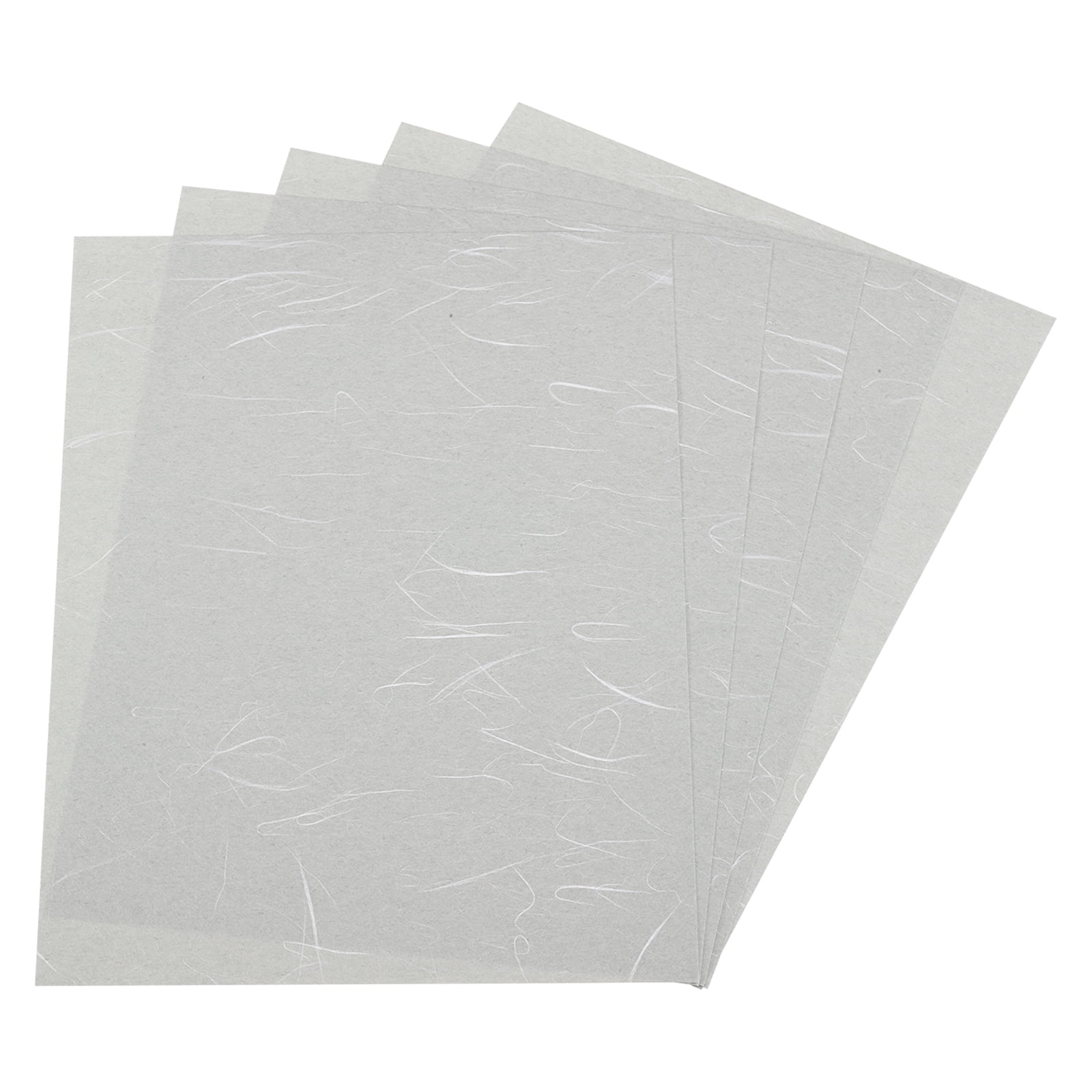 Uxcell Natural Fiber Mulberry Paper Sheets Tissue Washi Paper Design ...