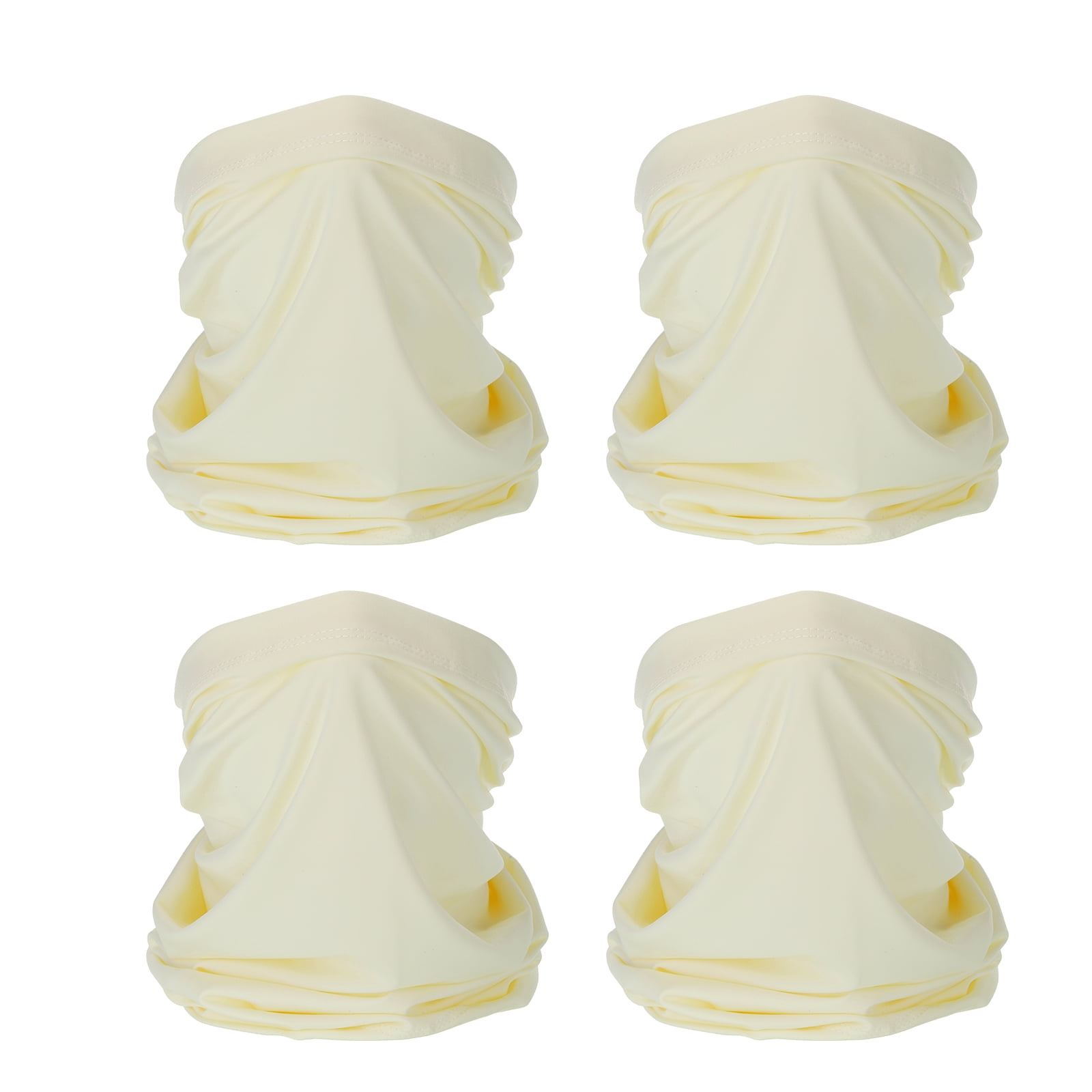Uxcell Neck Gaiter, 4 Pack Breathable Cooling Face Cover Scarf for ...