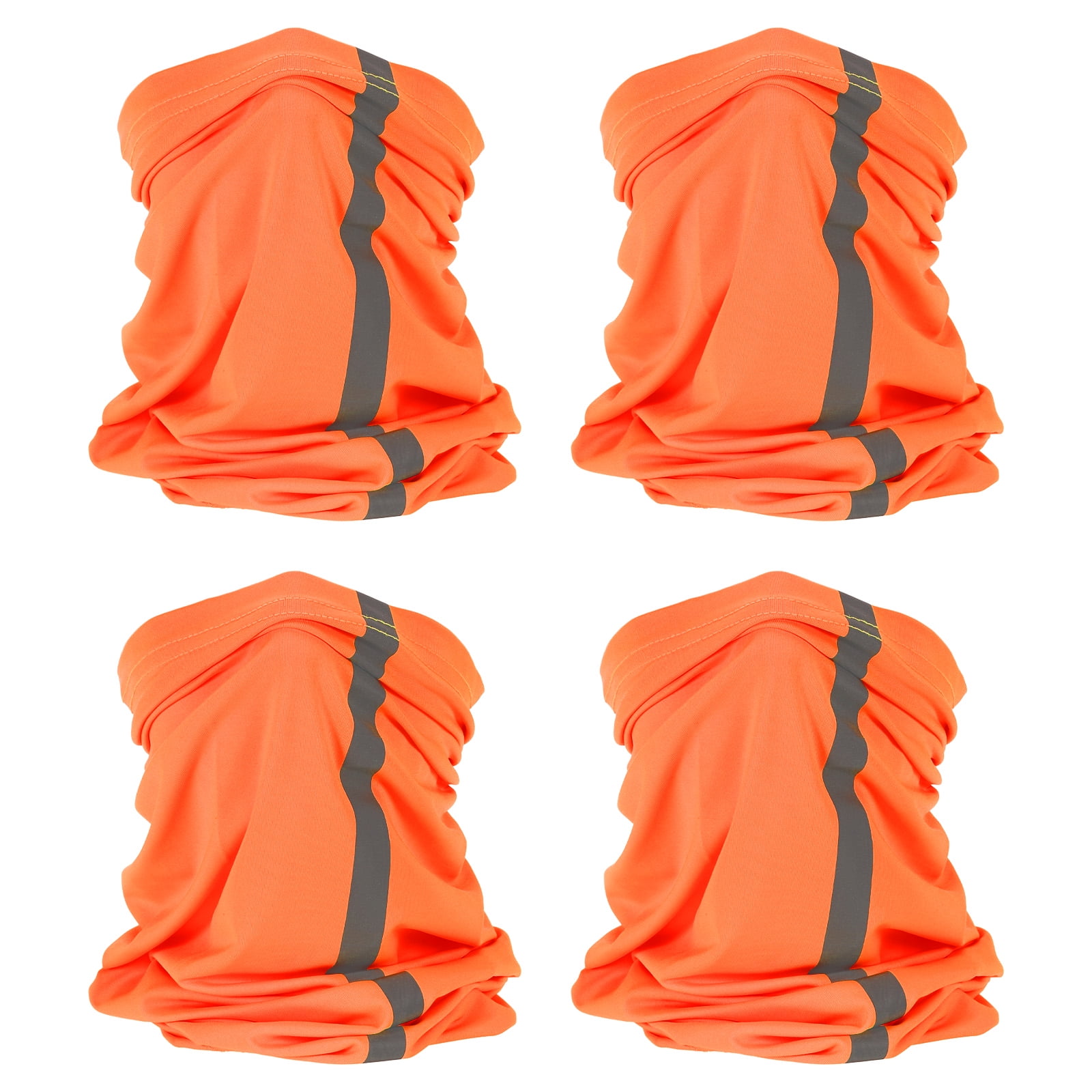 Uxcell Neck Gaiter, 4 Pack Visibility Reflective Face Neck Cover for ...