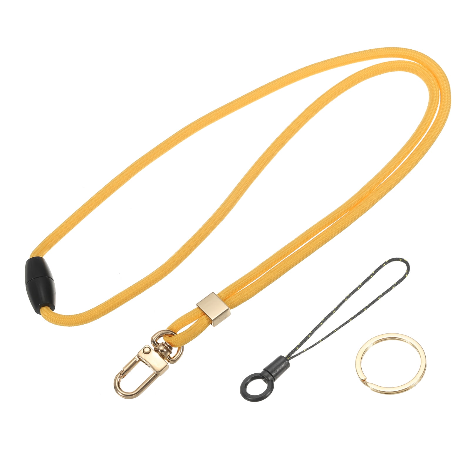 Uxcell Neck Lanyard Strap for Keys, Adjustable ID Badges Holder Long ...