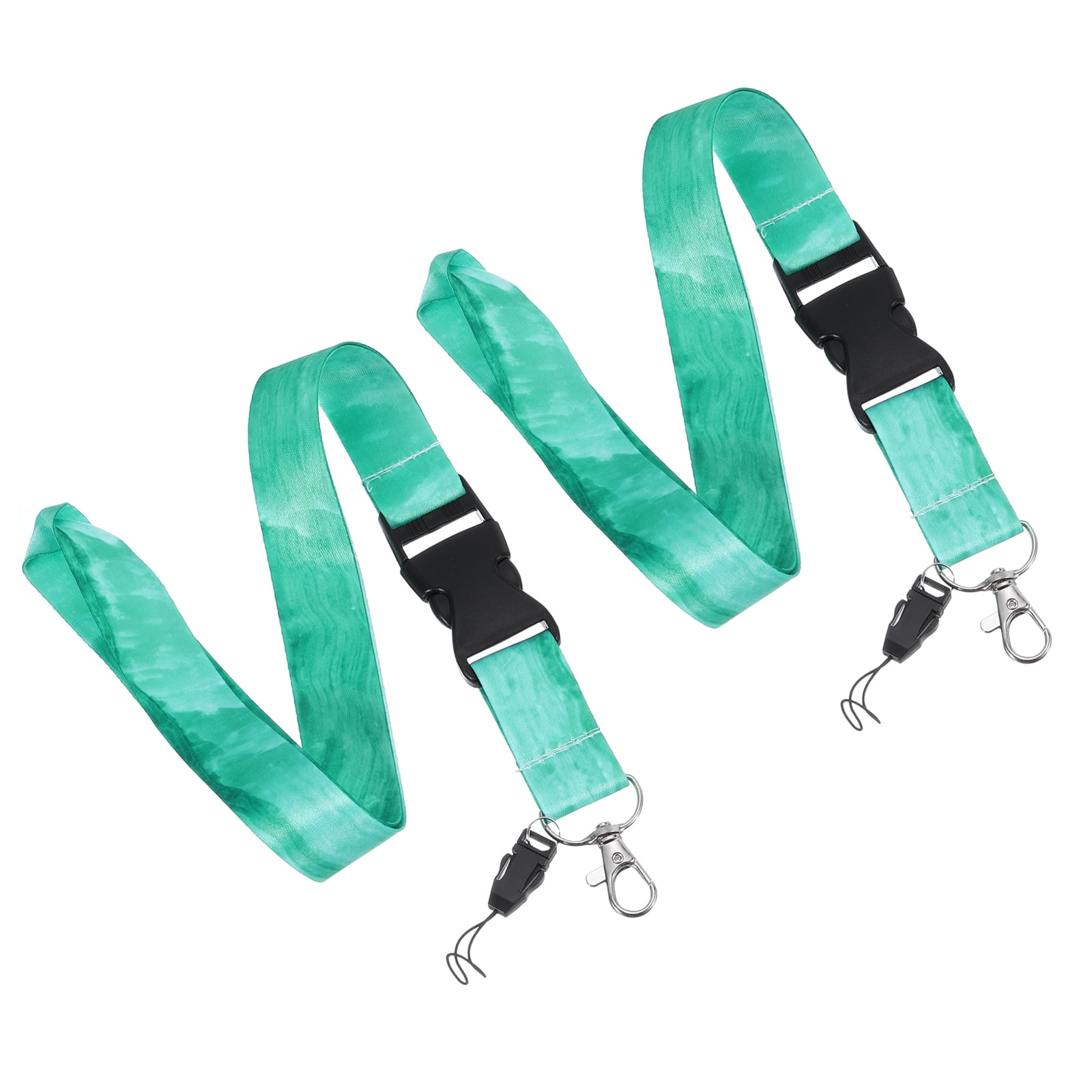 Uxcell Neck Lanyard with Metal Hook, 2Pcs Marble Texture Cool Badge ...