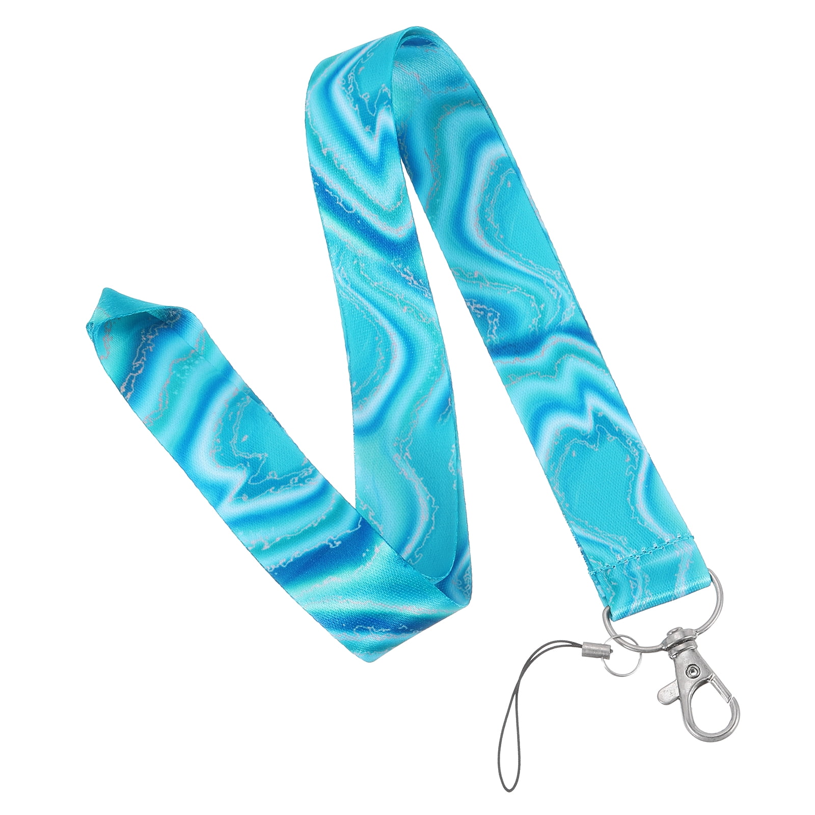 Uxcell Neck Lanyard with Metal Hook, Marble Texture Cool Badge Lanyards ...
