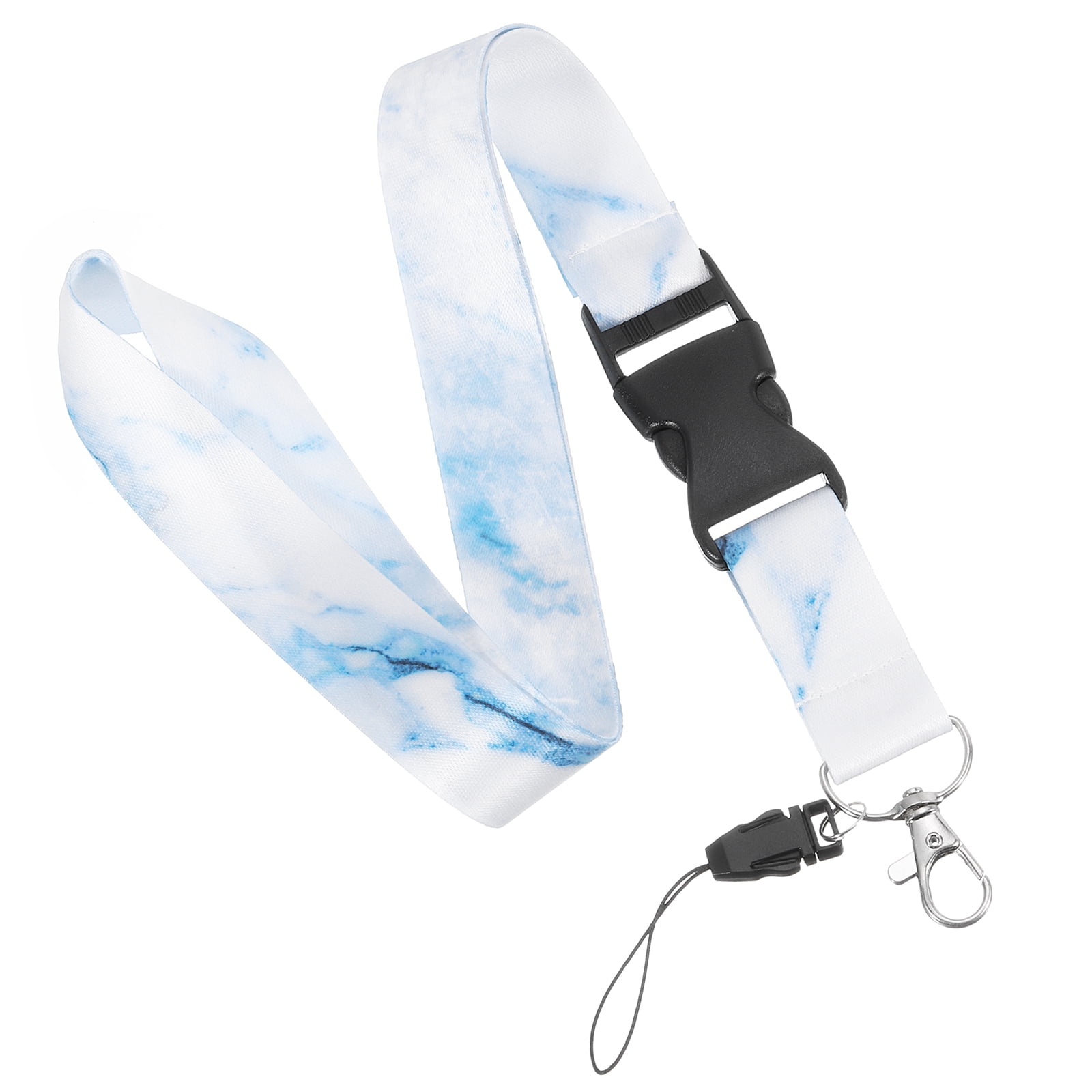 Uxcell Neck Lanyard with Metal Hook, Marble Texture Cool Badge Lanyards ...