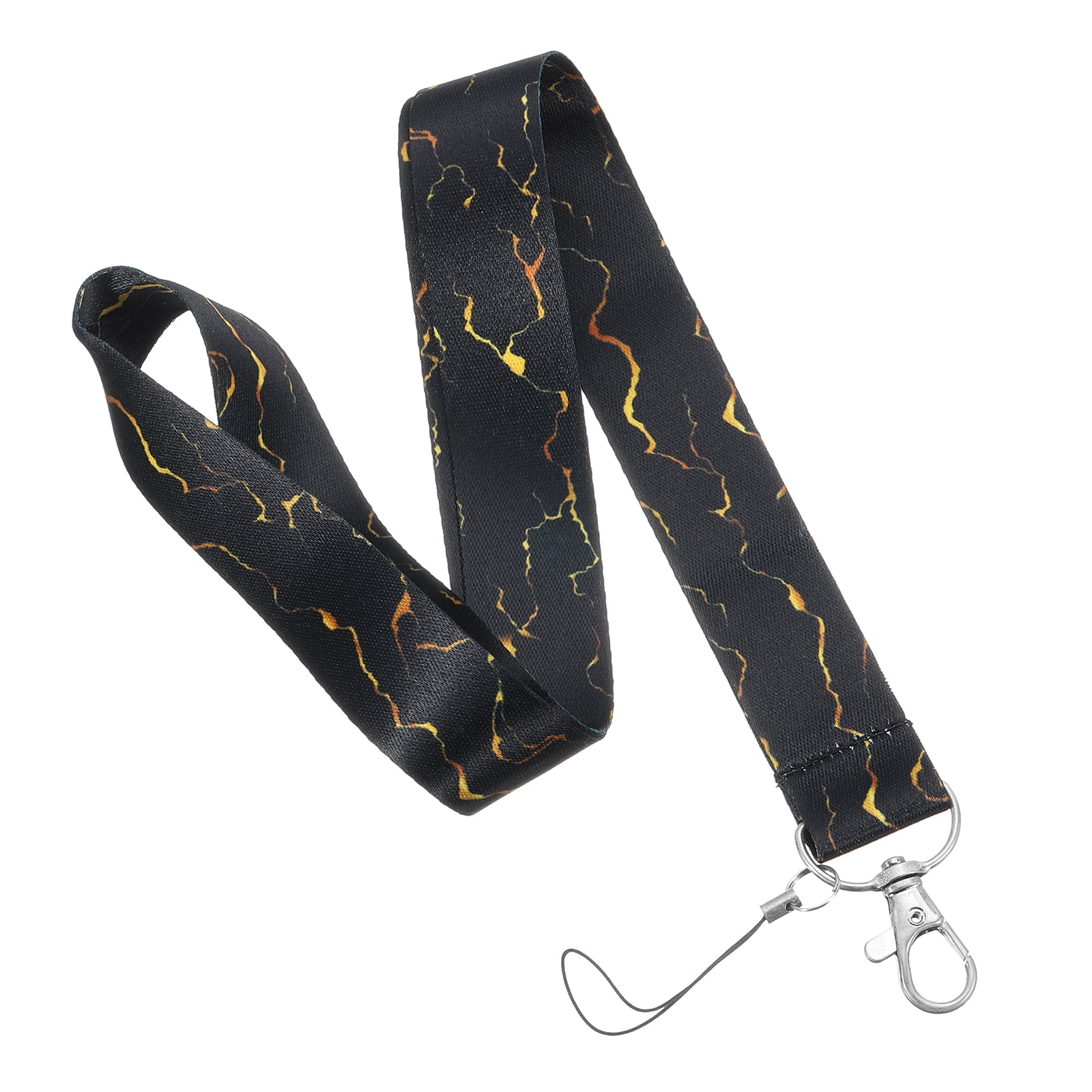 Uxcell Neck Lanyard with Metal Hook, Marble Texture Cool Badge Lanyards ...