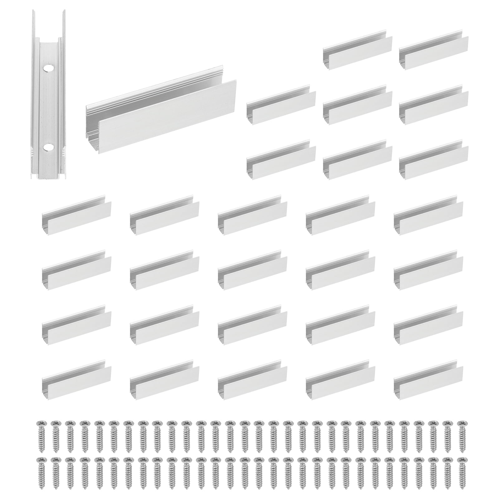 Uxcell Neon Rope Light Mounting Brackets 50 Pcs Neon Led Lights