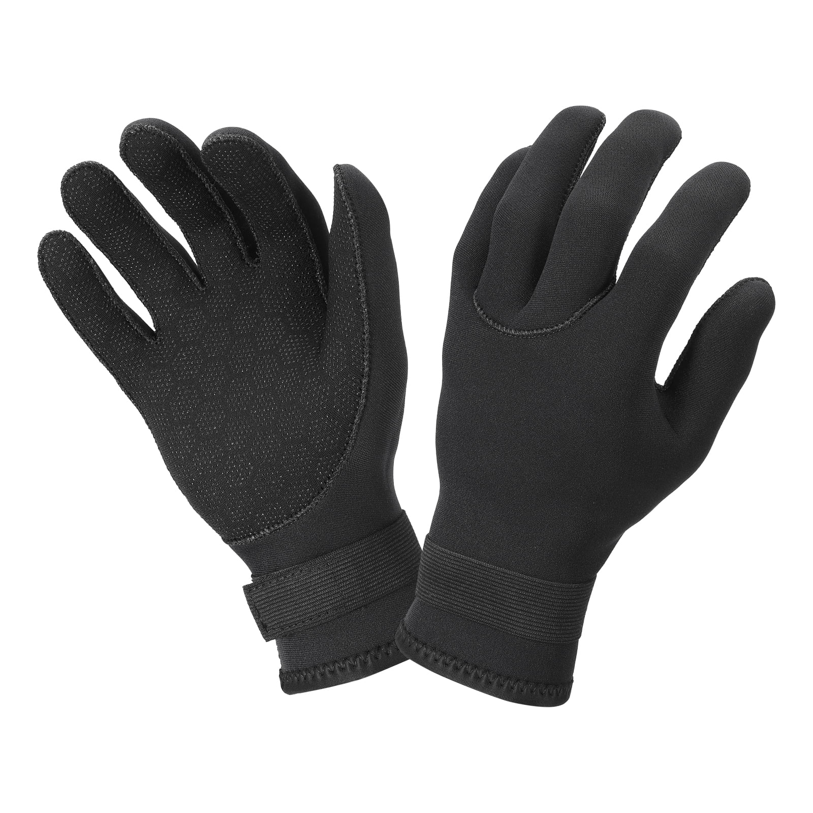 Uxcell Neoprene Diving Gloves Wetsuit Dive Gloves Five Finger Surfing ...