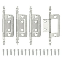 Fastec Satin Nickel 6 Finger Hinge, 2 Pack, For Interior Doors ...
