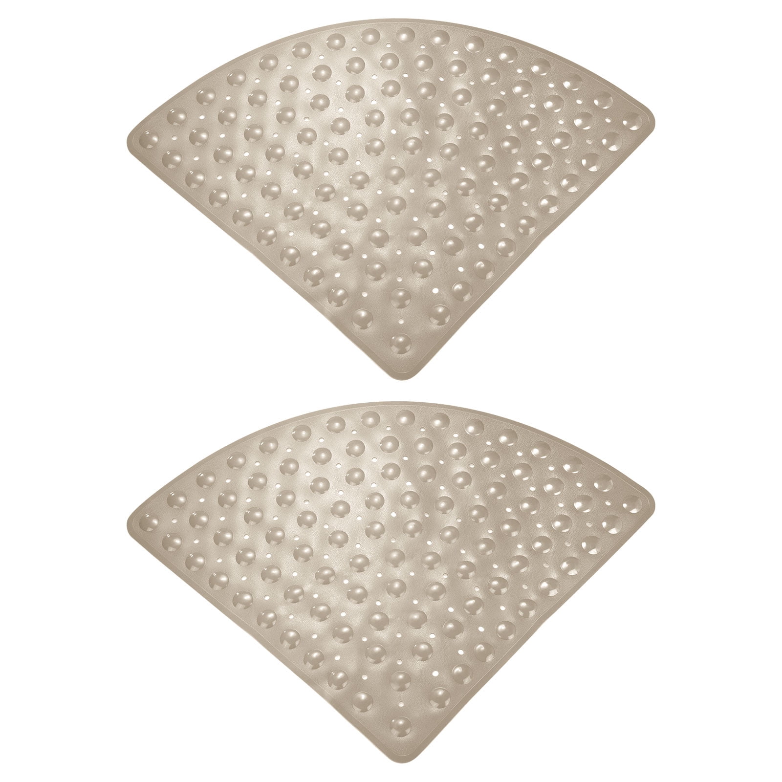 Uxcell Non Slip Shower Mat 21"x21" Triangle Shower Mats with Suction ...