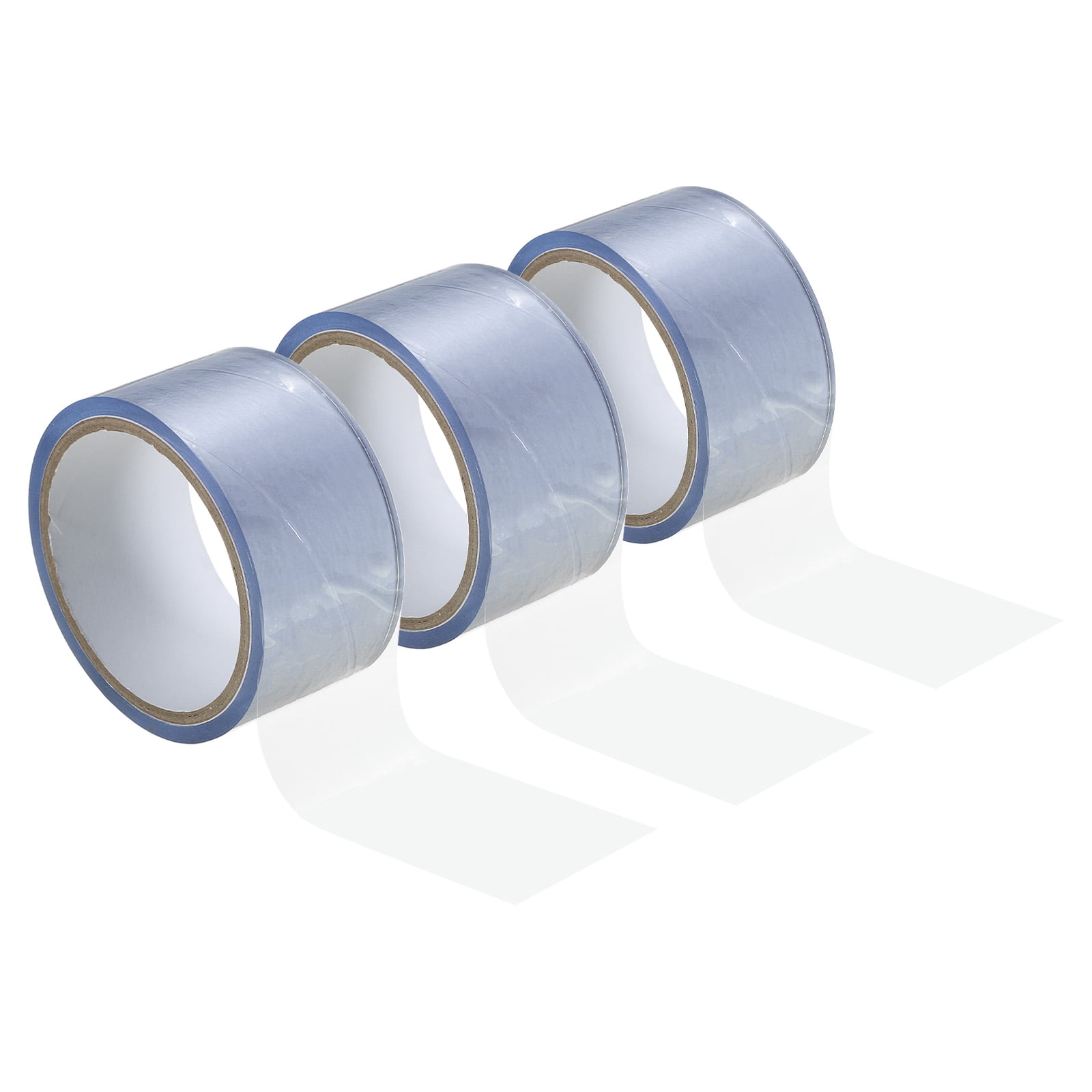 Uxcell Non Stick Static Tapes 2 in X 49 ft, 3 Roll Duct Tape No Glue ...