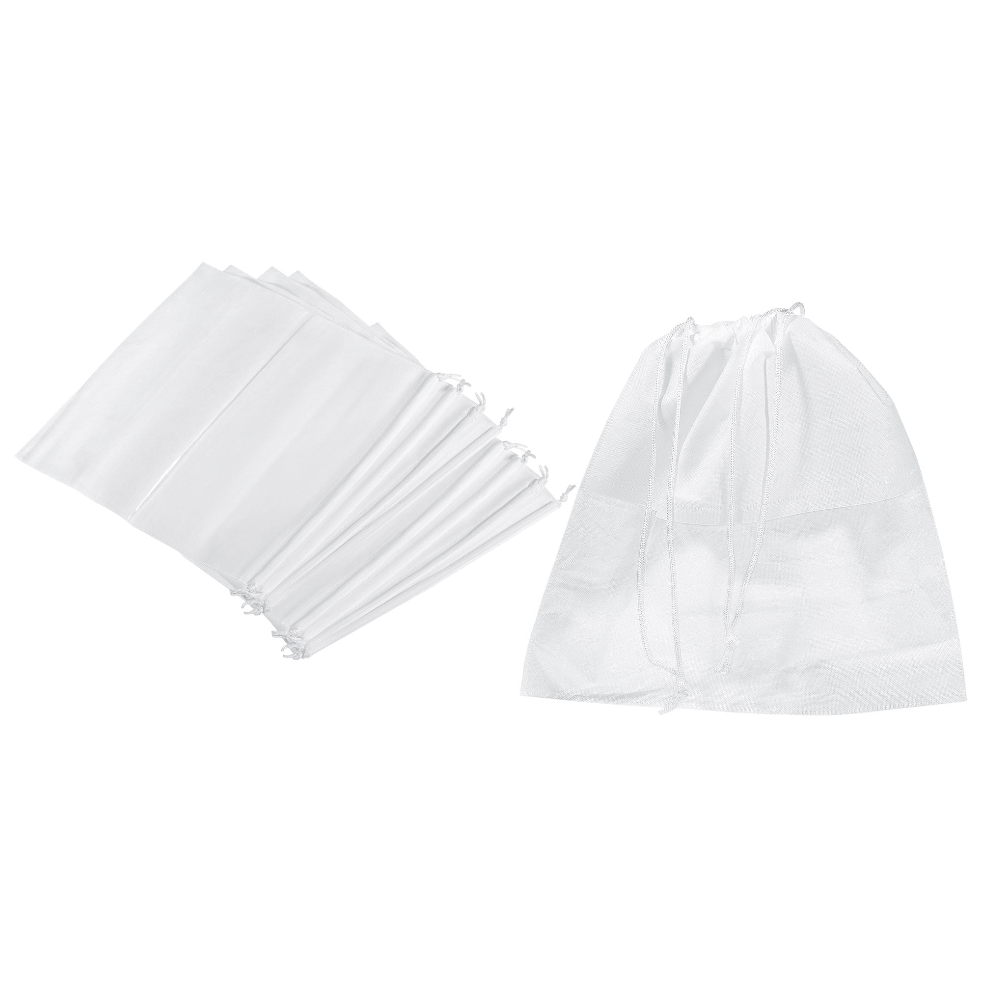 Uxcell Non-Woven Fabric Handbag Dust Cover Drawstring Bag 15.7 inch for ...