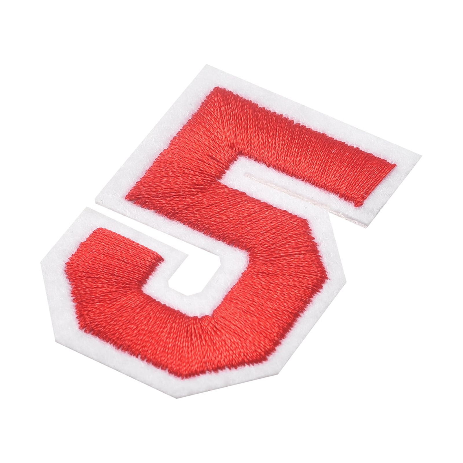 Uxcell Number Patches Embroidered Decorative Repair Patches Iron on ...