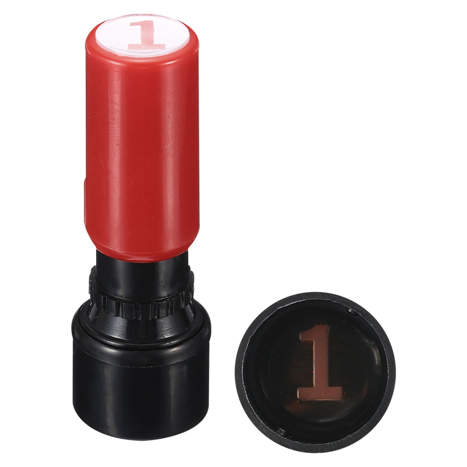 Uxcell Number Stamps Self Inking Numeral 1 Plastic Small Number Stamp ...