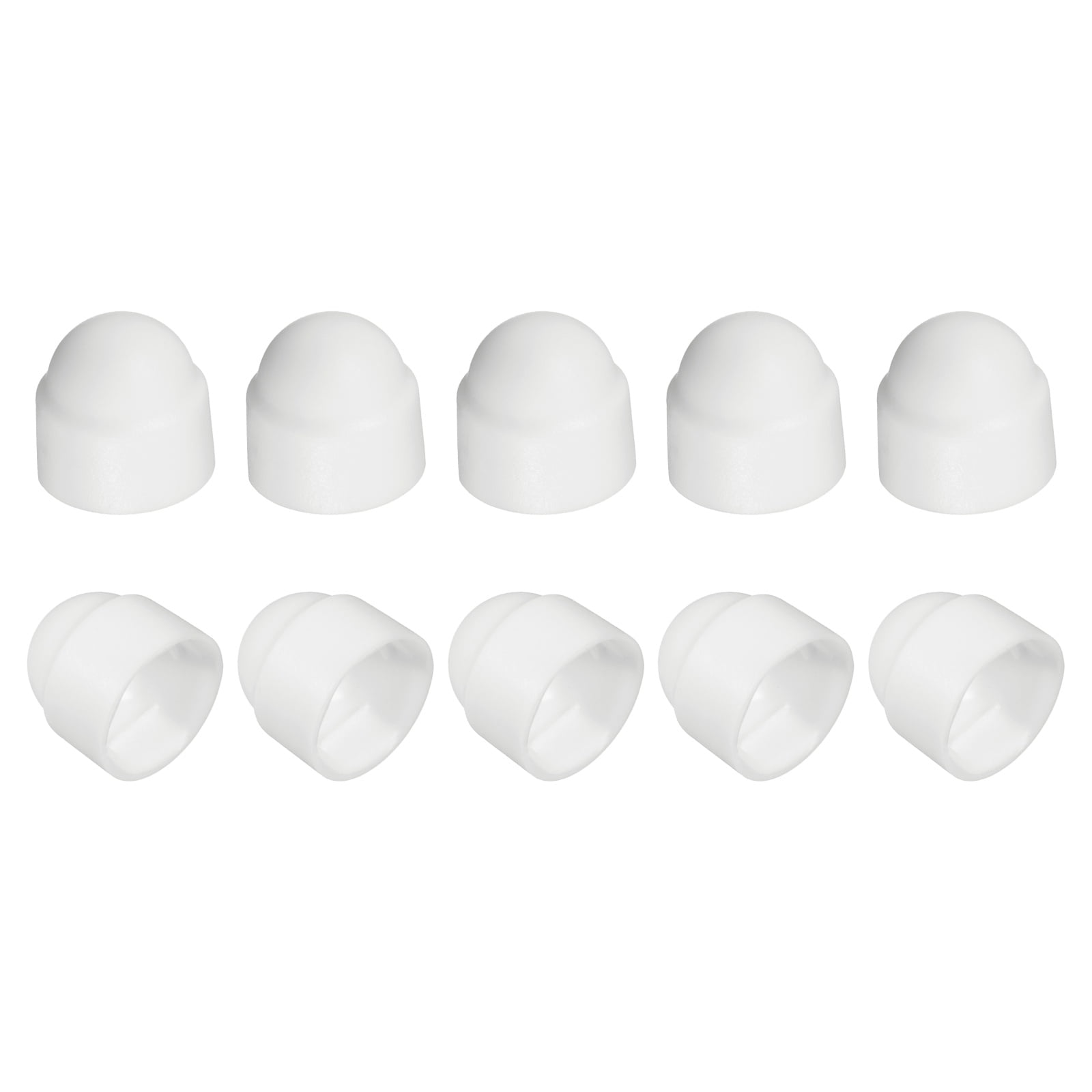 Uxcell Nut Protection Cap, 10Pcs M4x7x9mm - Plastic Hexagonal Screw ...