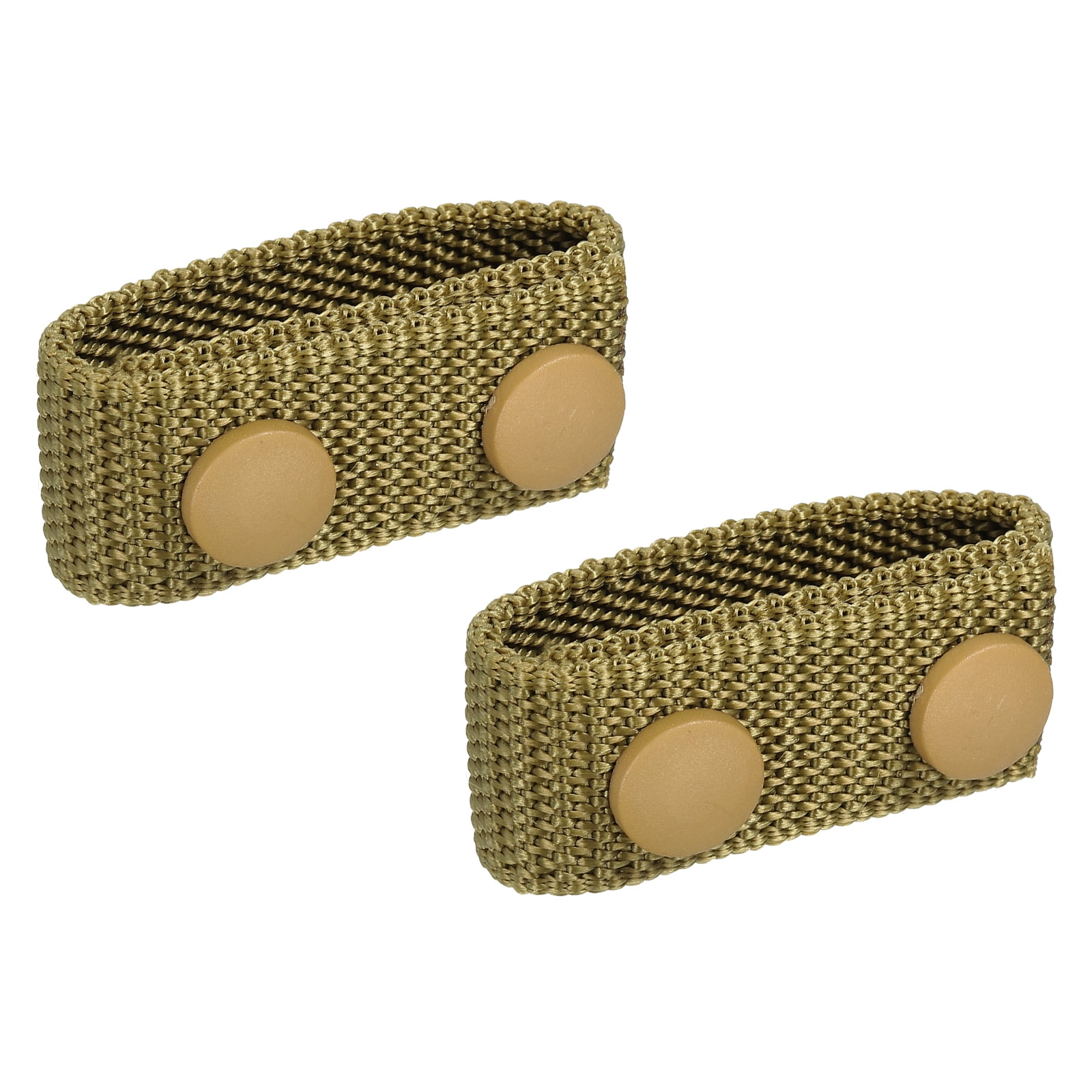 Uxcell Nylon Belt Keepers, 2 Pcs Double Snaps Belt Keepers Nylon ...