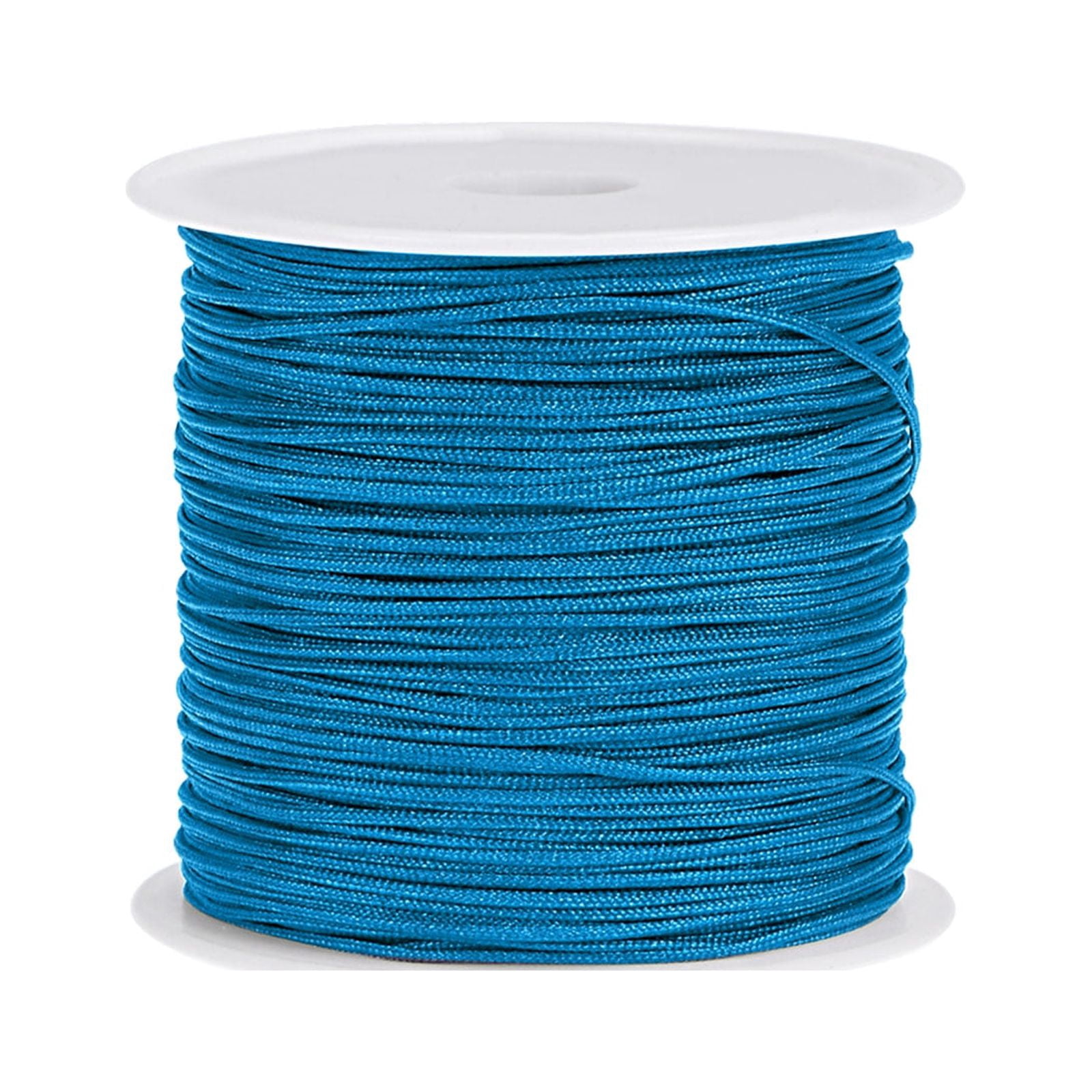 Uxcell Nylon Cord DIY Making Satin String Craft Wire with Plastic Spool ...
