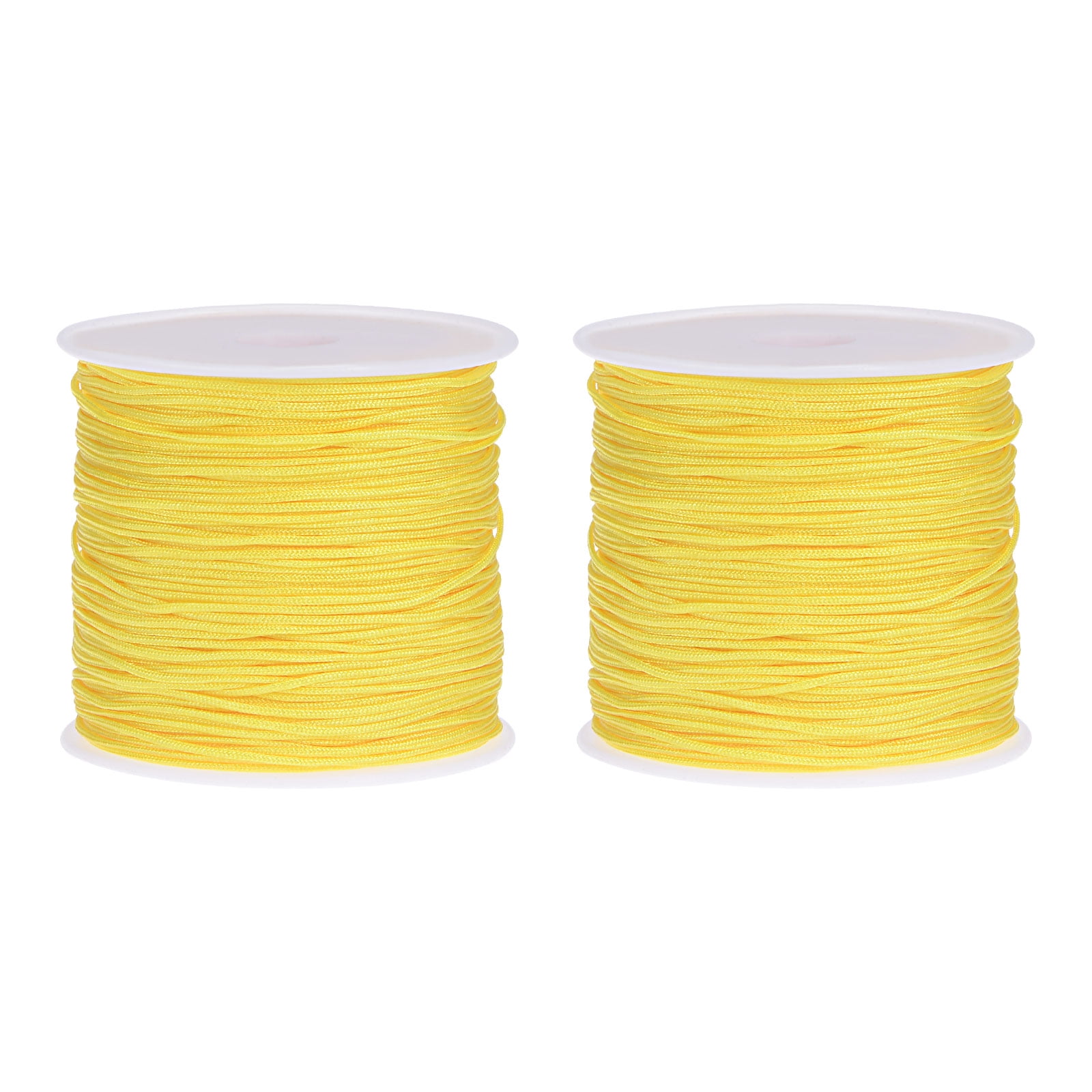 Uxcell Nylon Cord DIY Making Satin String Craft Wire with Plastic Spool ...
