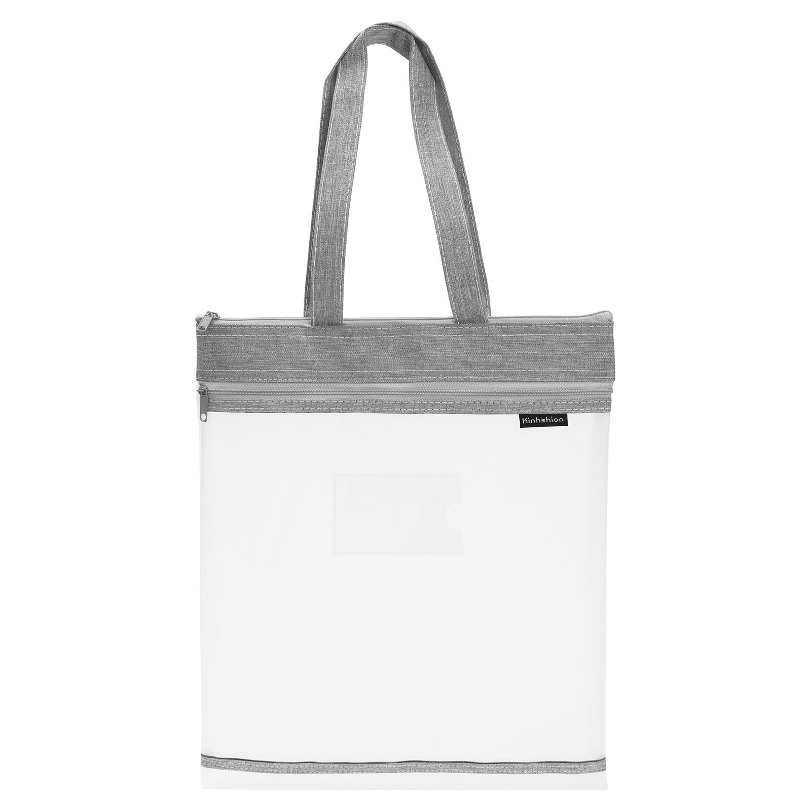 Uxcell Nylon Document Bag, Mesh Transparent File Pouch for Office, Gray ...