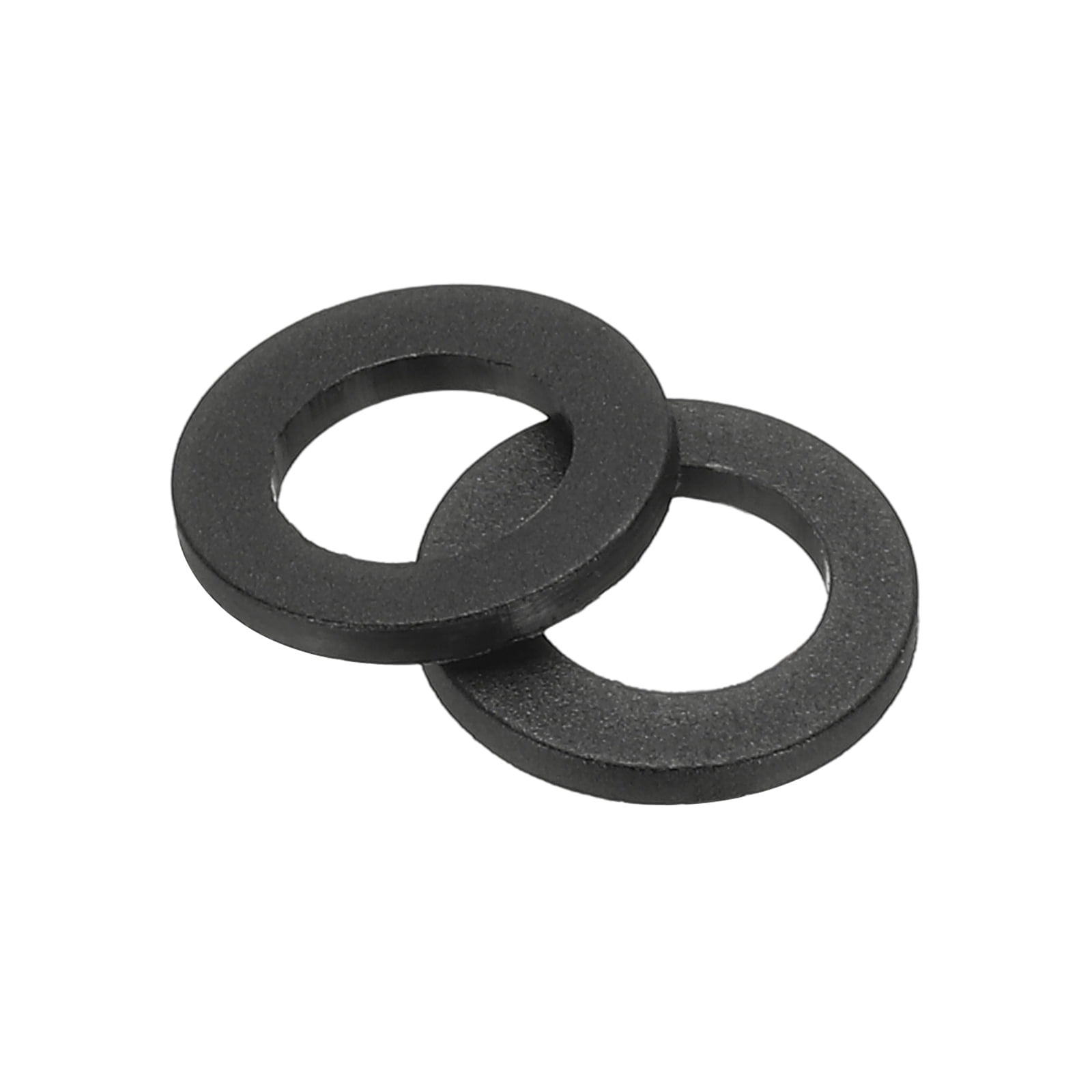 Uxcell Nylon Flat Washers, M6 x 6mm ID x 10mm OD Round Flat Plain ...