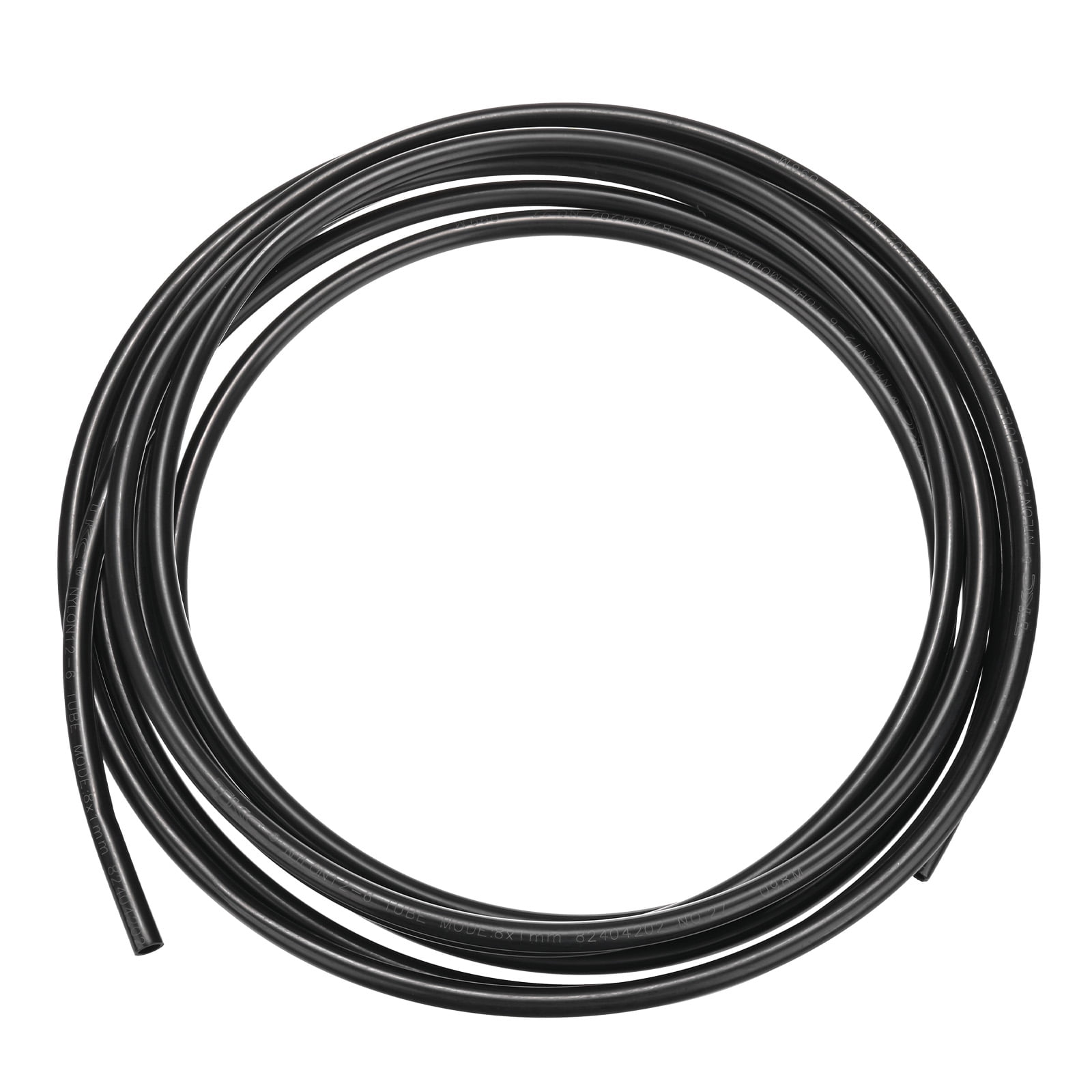 Uxcell Nylon Line Hose Tube, 0.24"(6mm) ID x 0.31"(8mm) OD PA6 ...