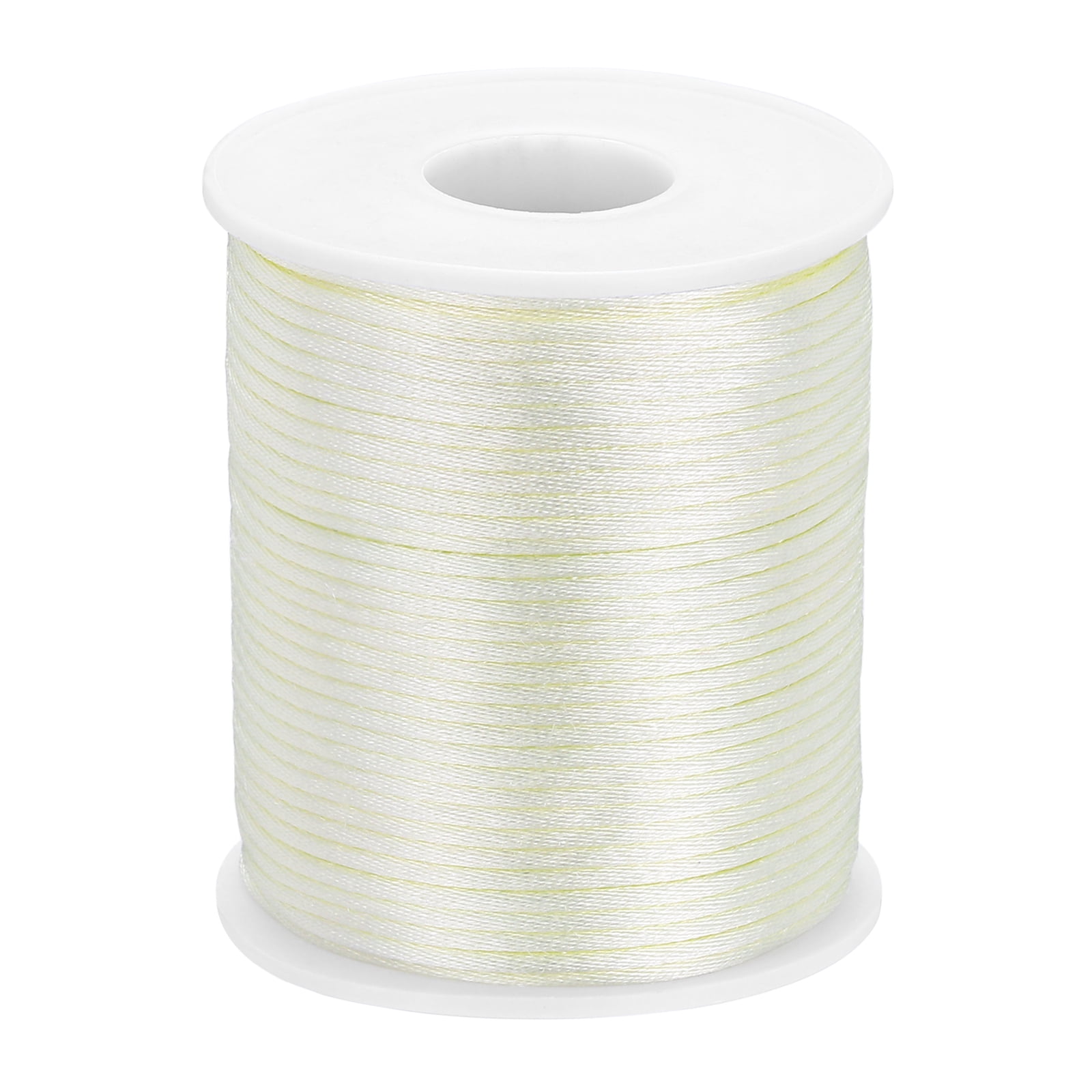 Uxcell Nylon String Cord 1.3mm x 102Yards Thread Twine String Beading ...