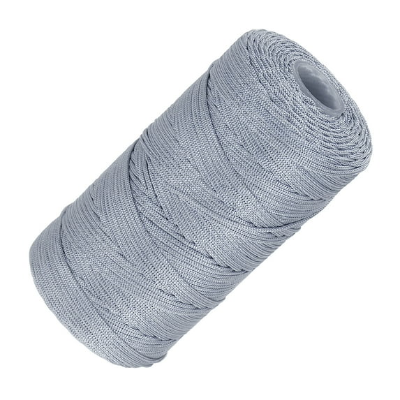 Uxcell Nylon String Cord 1.5mm x 218 Yards Macrame Rope Braided Thread ...