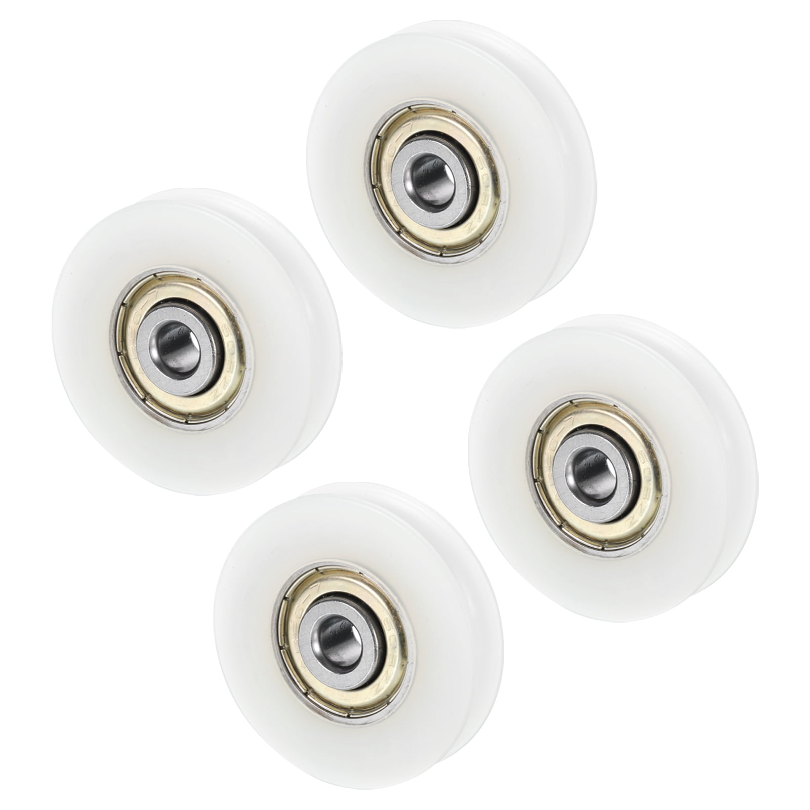 Uxcell Nylon U Groove Pulley Wheel 6x38x8.5mm Bearing Guide Track ...