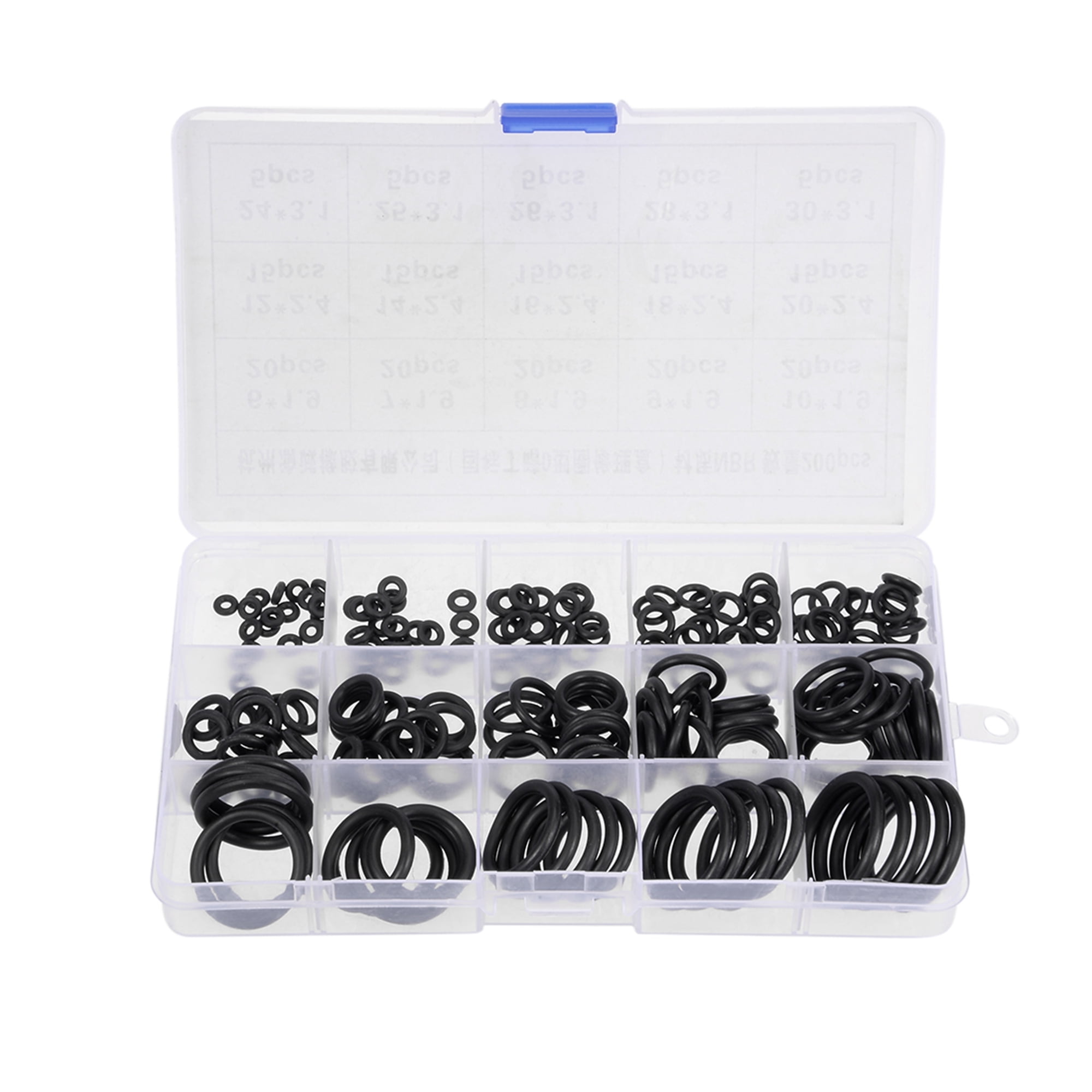 Uxcell O-Rings Assortment Kit, 200pcs Metric Rubber for Plumbing ...