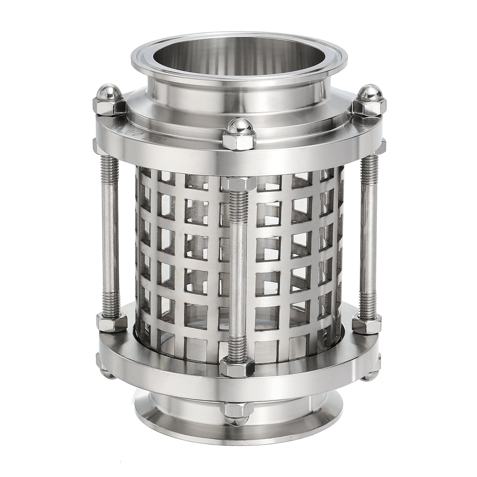 Uxcell OD 76mm In-Line Sight Glass with Clamp End, Flow Straight Sight ...