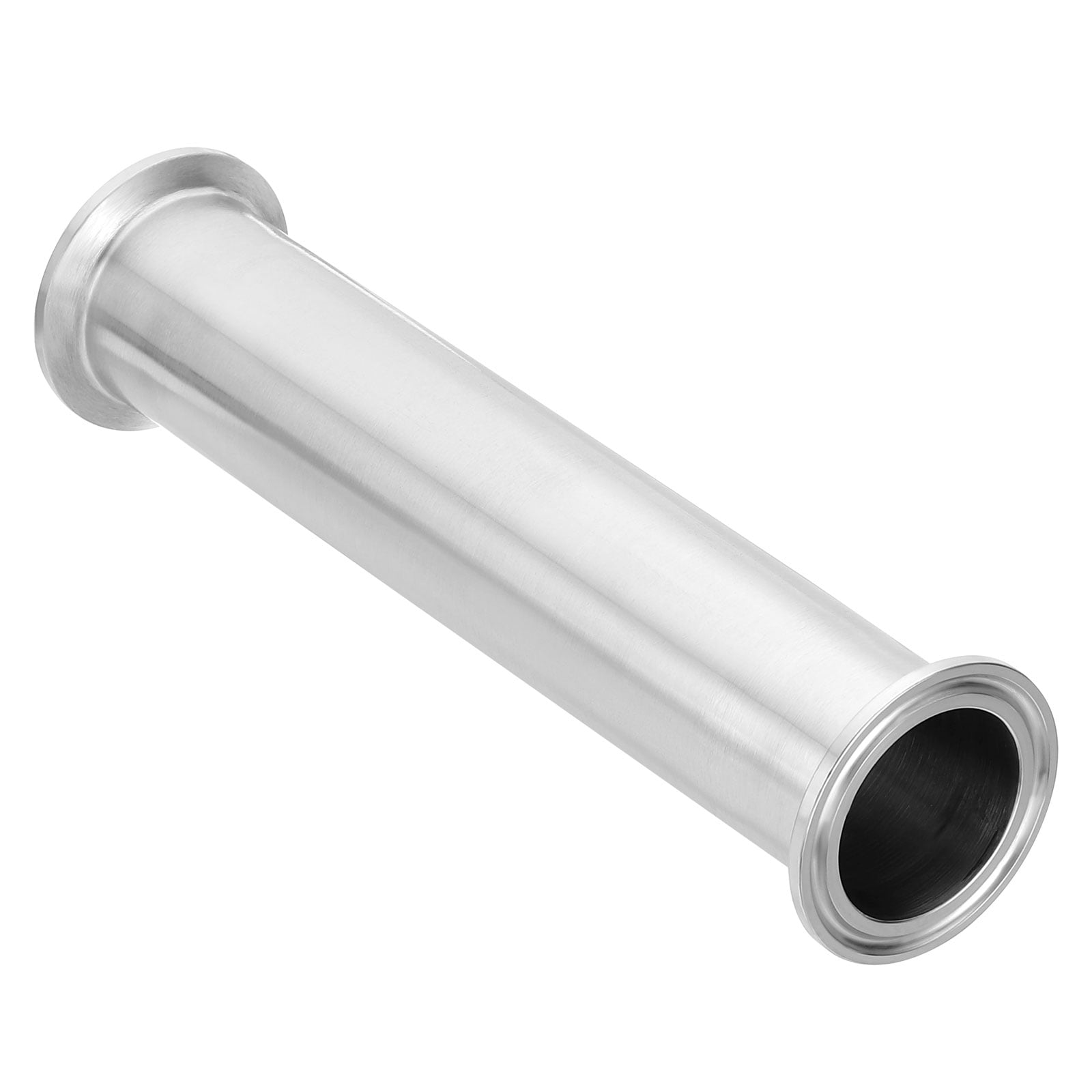 Uxcell OD Tri Clamps Tube, Spool Tube with Clamp Ends Stainless Steel ...