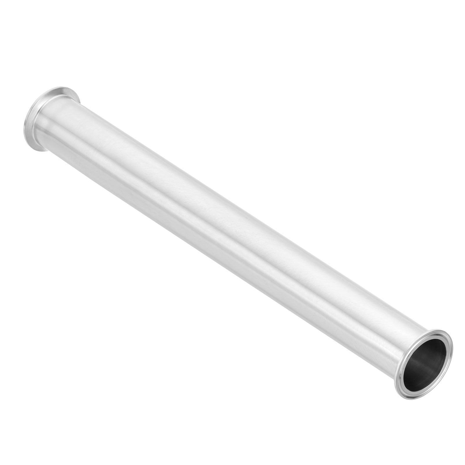 Uxcell OD Tri Clamps Tube, Spool Tube with Clamp Ends Stainless Steel ...