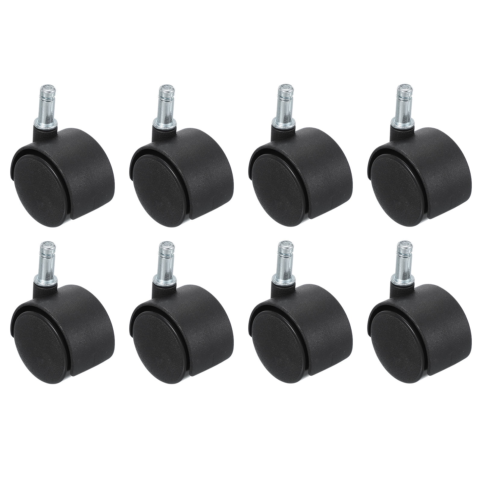 Uxcell Office Chair Wheels Replacement 1.5", 8 Pcs Nylon Heavy Duty ...