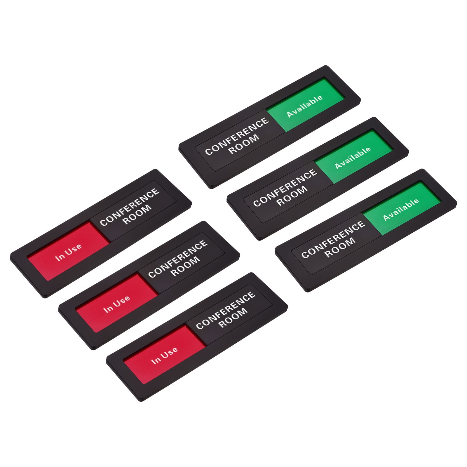 Uxcell Office Door Sign, Conference Room Available In Use Sign for ...