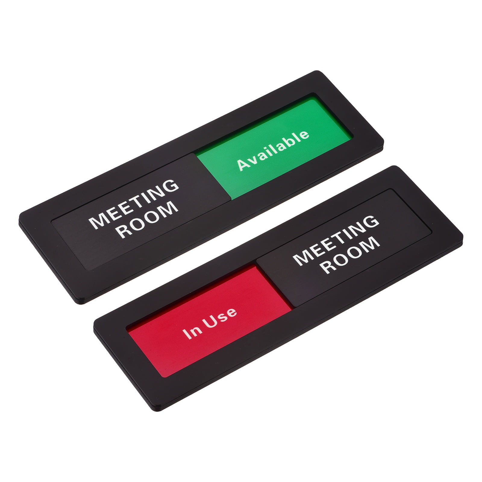 Uxcell Office Door Sign, Meeting Room Available In Use Sign for Office ...